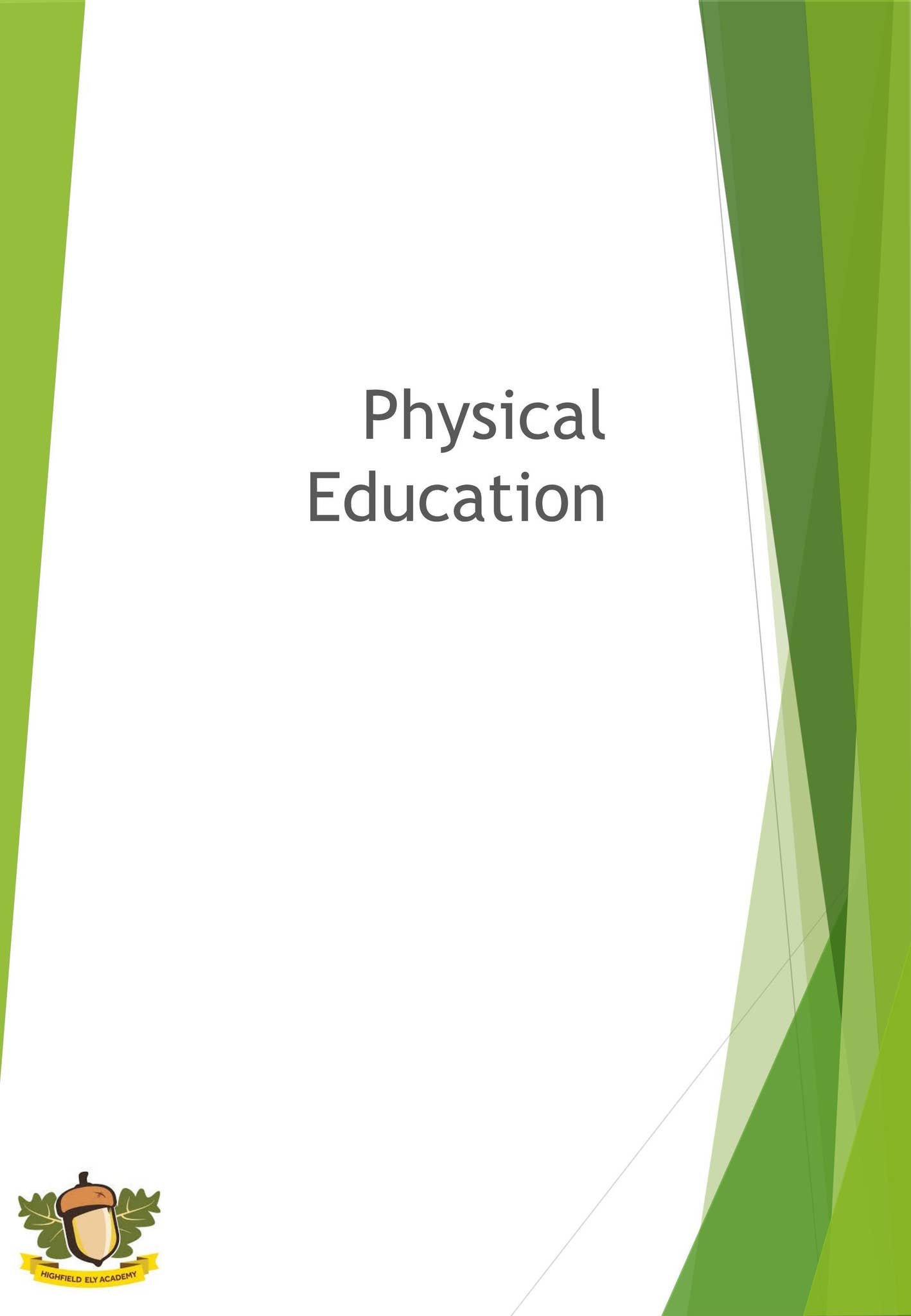 PE at Highfield Ely by Schudio - Issuu