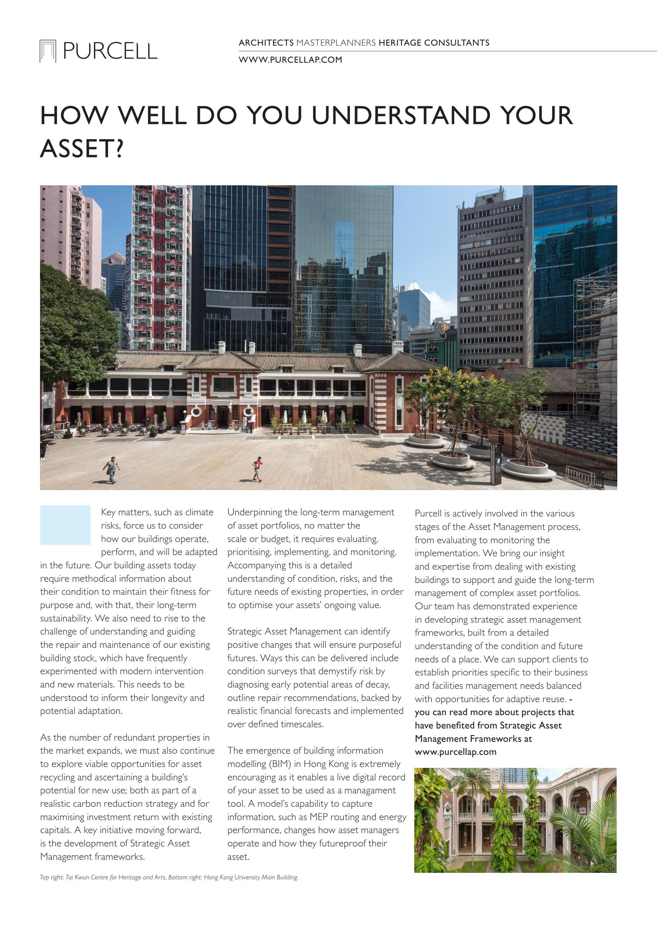 How Well Do You Understand Your Building Asset? by Purcell Architecture ...