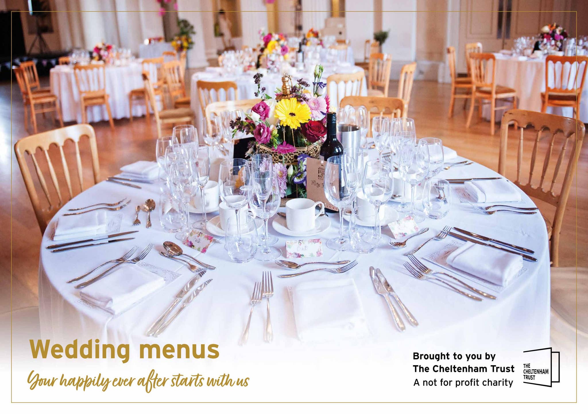 Cheltenham Trust Wedding Menu Brochure by The Cheltenham Trust - Issuu