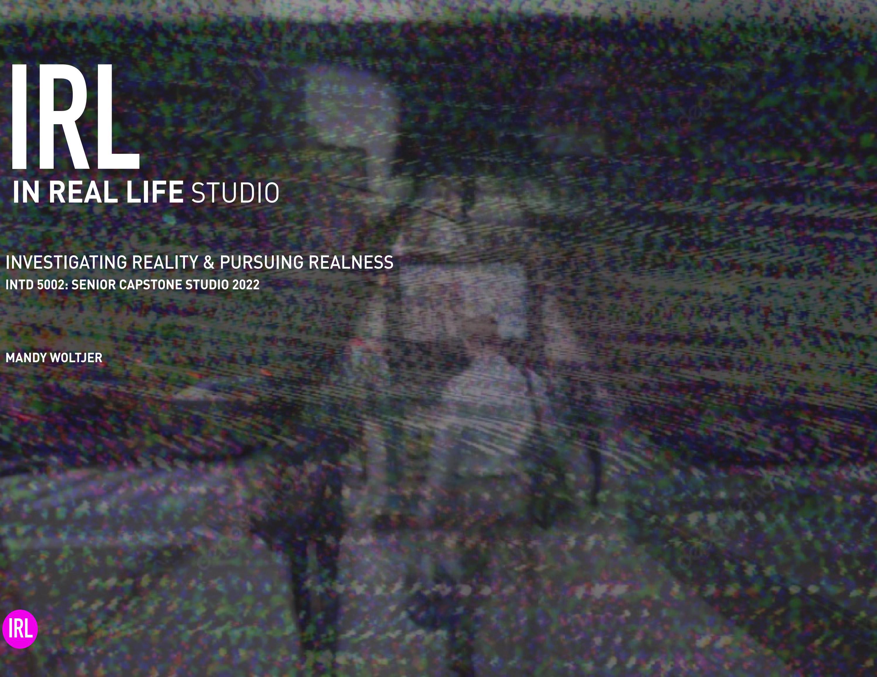 IRL Studio 2022-M. Woltjer by DAAP | School of Architecture and ...