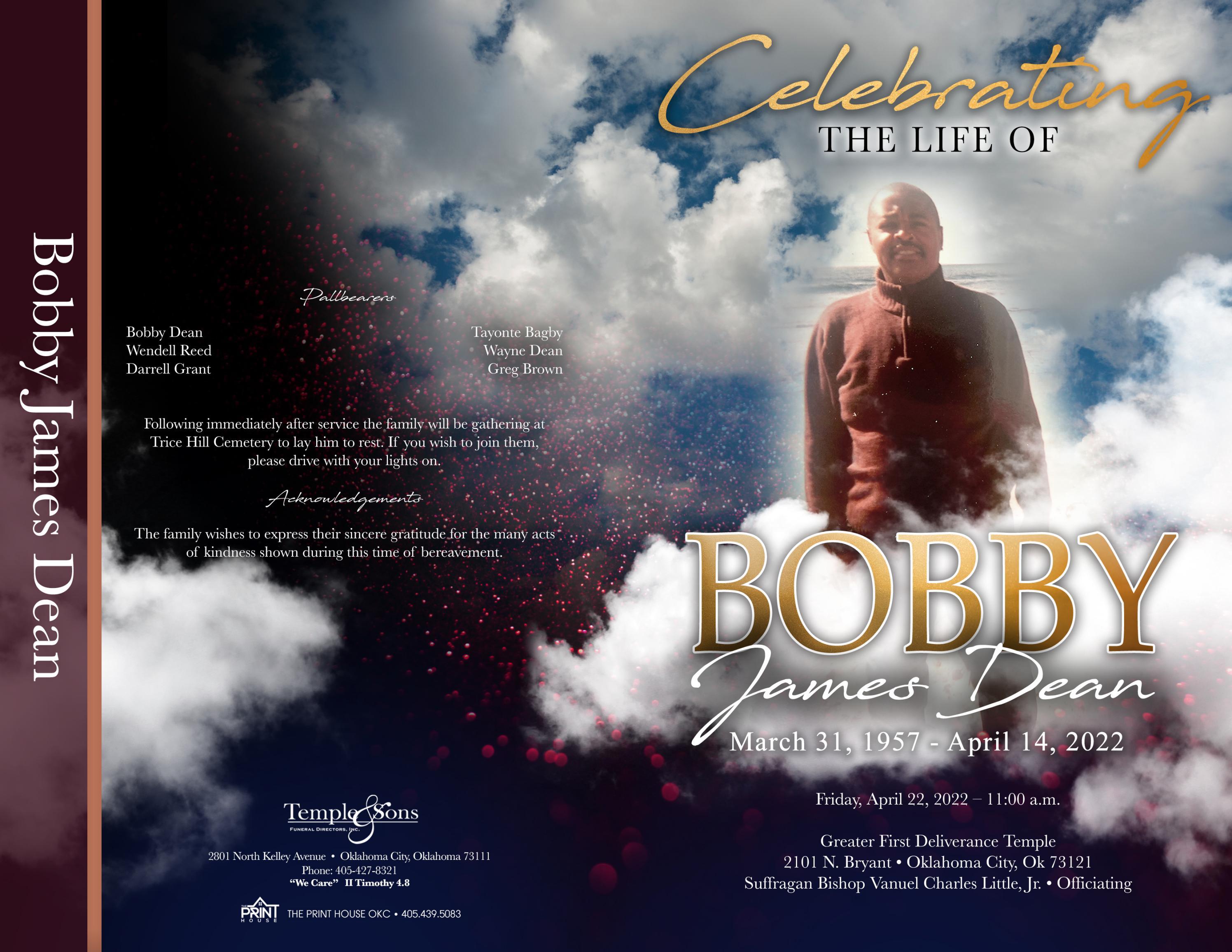 Bobby James Dean Program by The Print House - Issuu