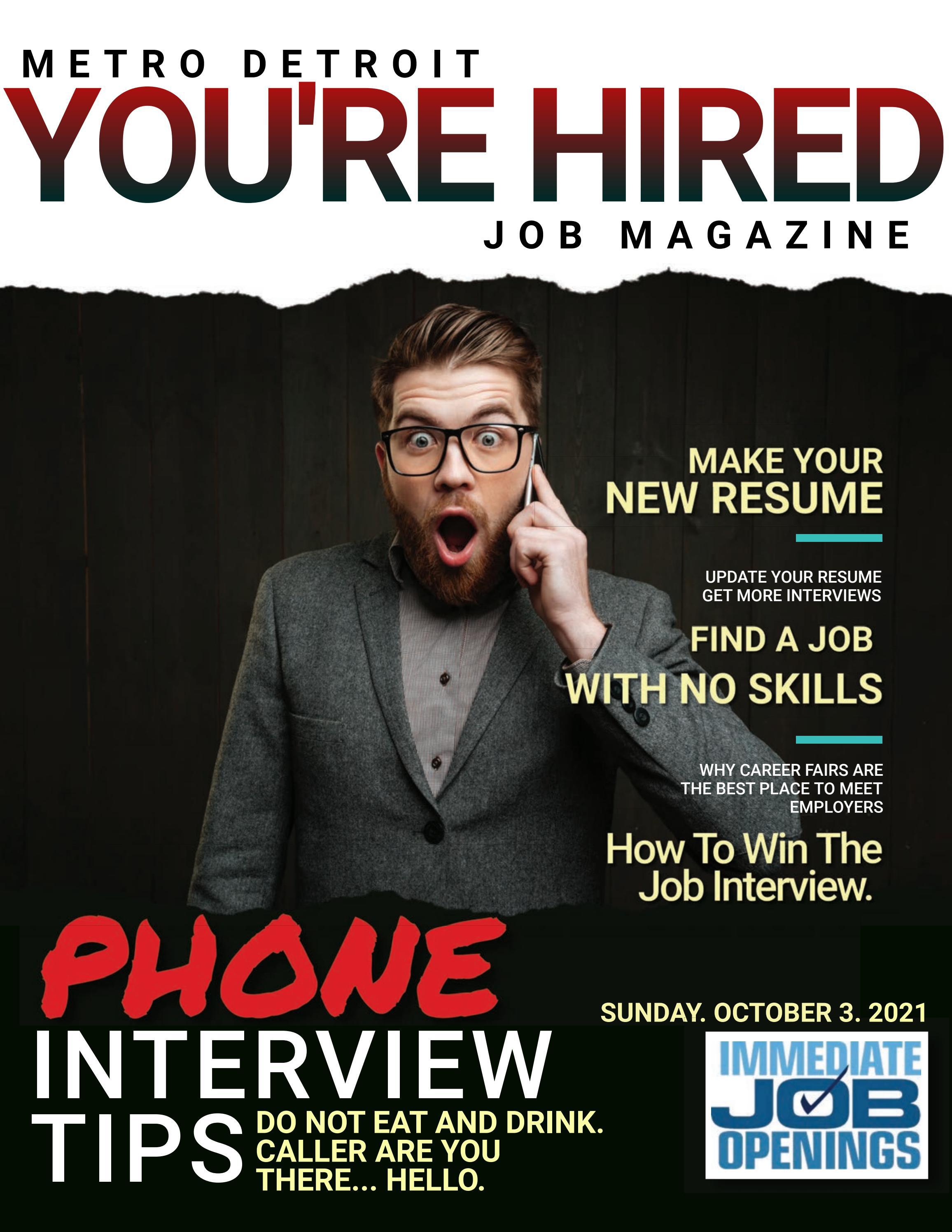 You’re Hired Detroit Job Magazine October 3, 2021, issue by Michigan ...