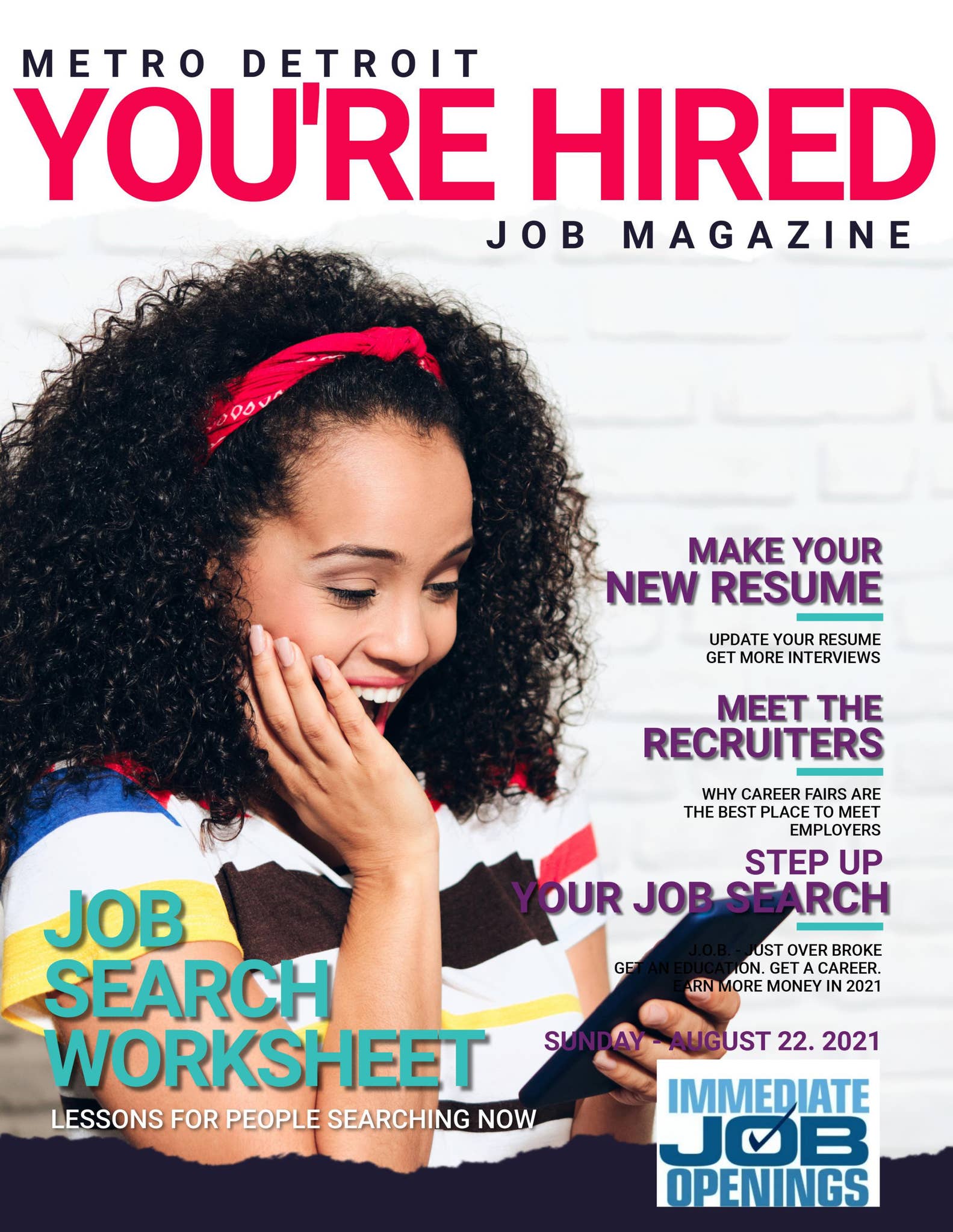 You’re Hired Detroit Aug. 22, 2021, issue by Michigan Hired Magazine ...