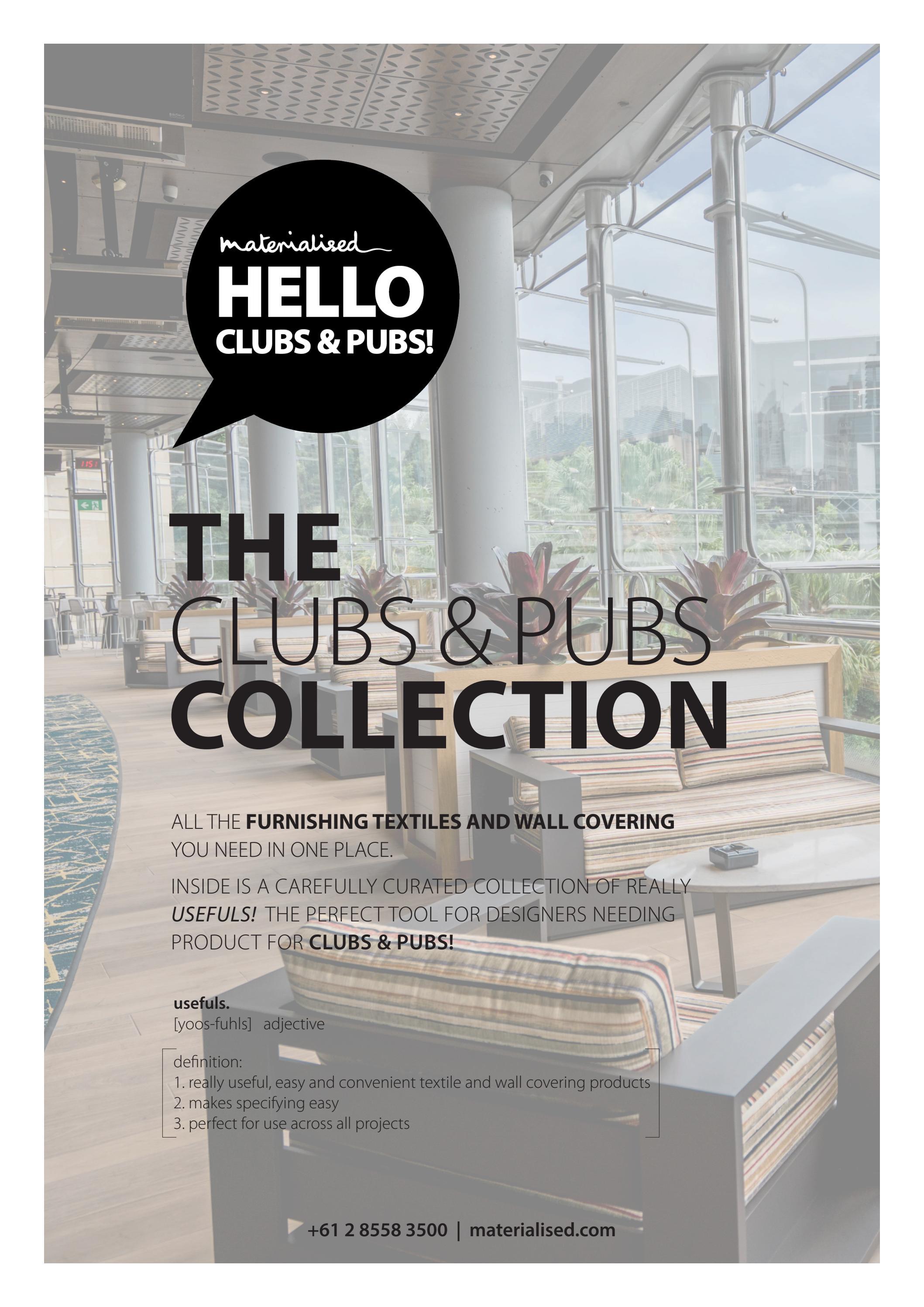 The Clubs & Pubs Collection by materialised.digital - Issuu