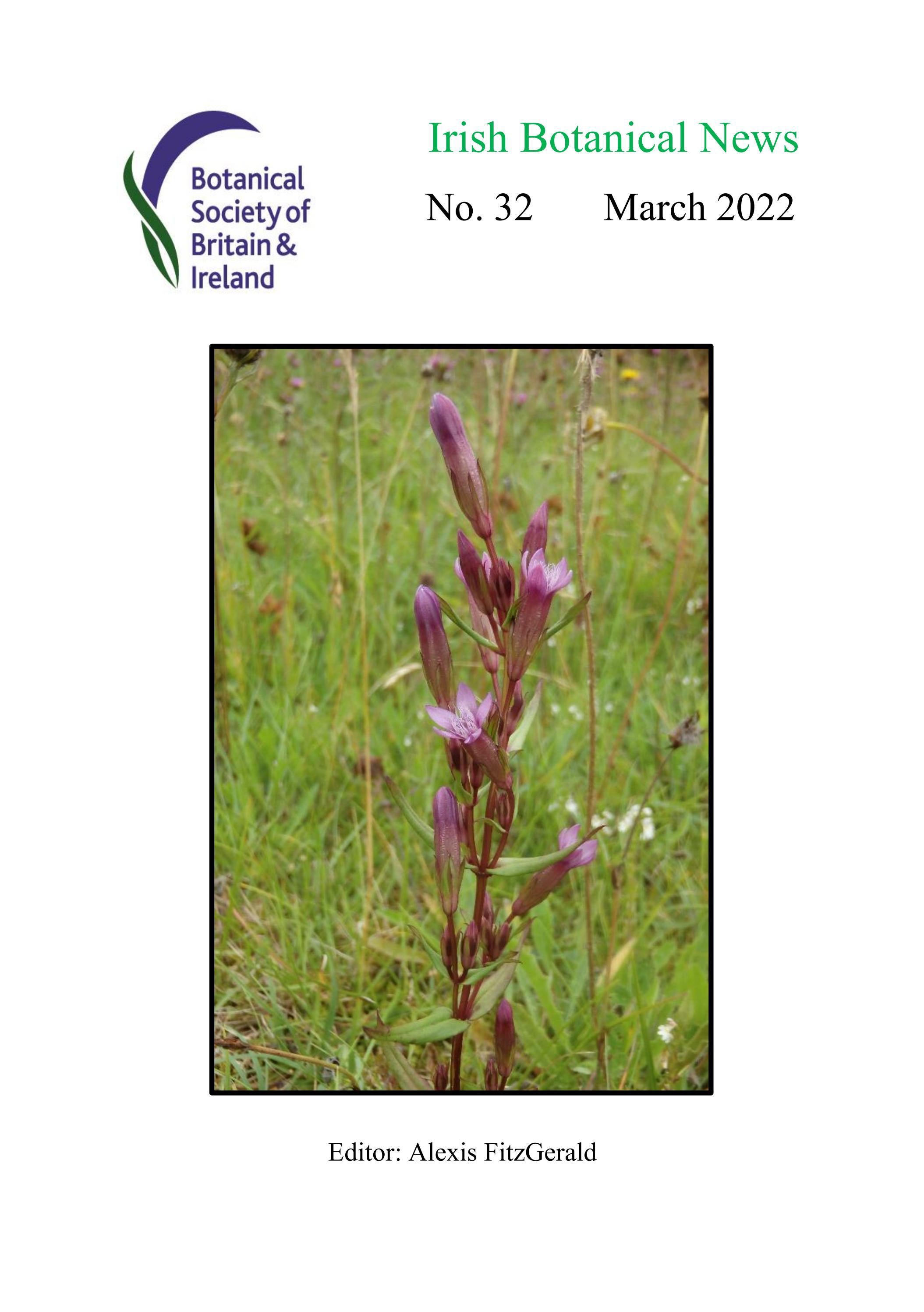 Irish Newsletter 2022 by Botanical Society of Britain & Ireland - Issuu