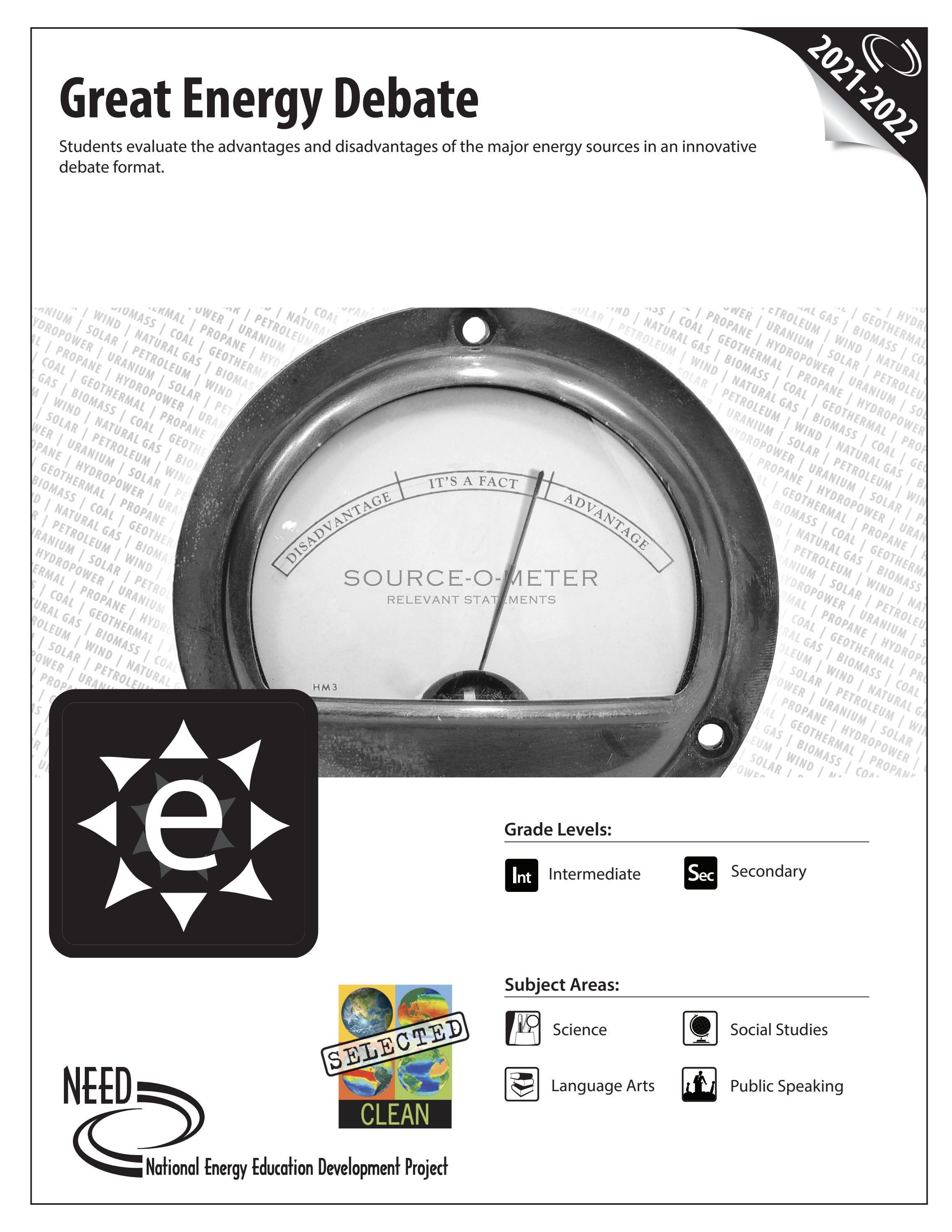 Great Energy Debate by NEED Project - Issuu