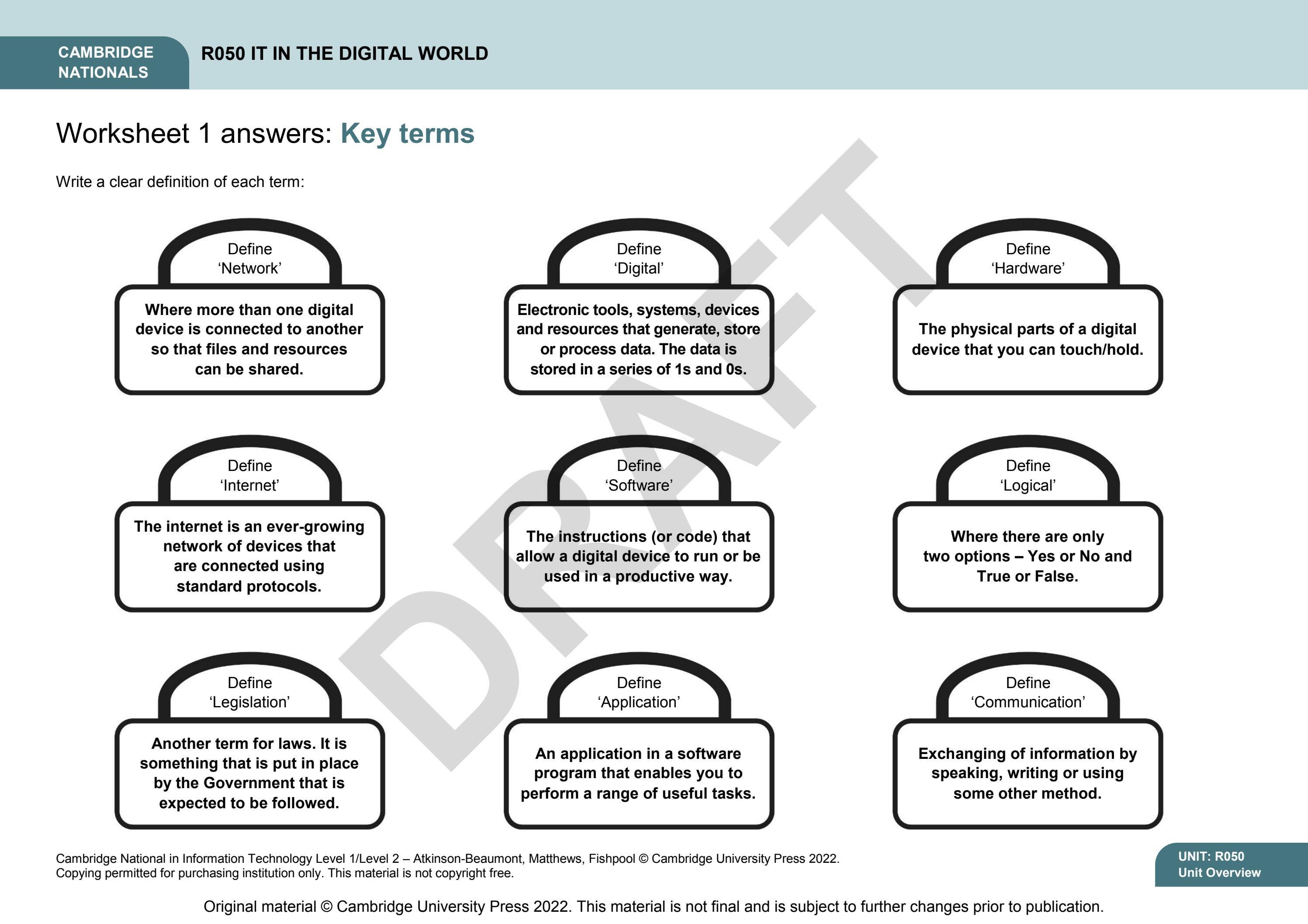 Cambridge Nationals IT Teachers Resource by Cambridge University Press ...