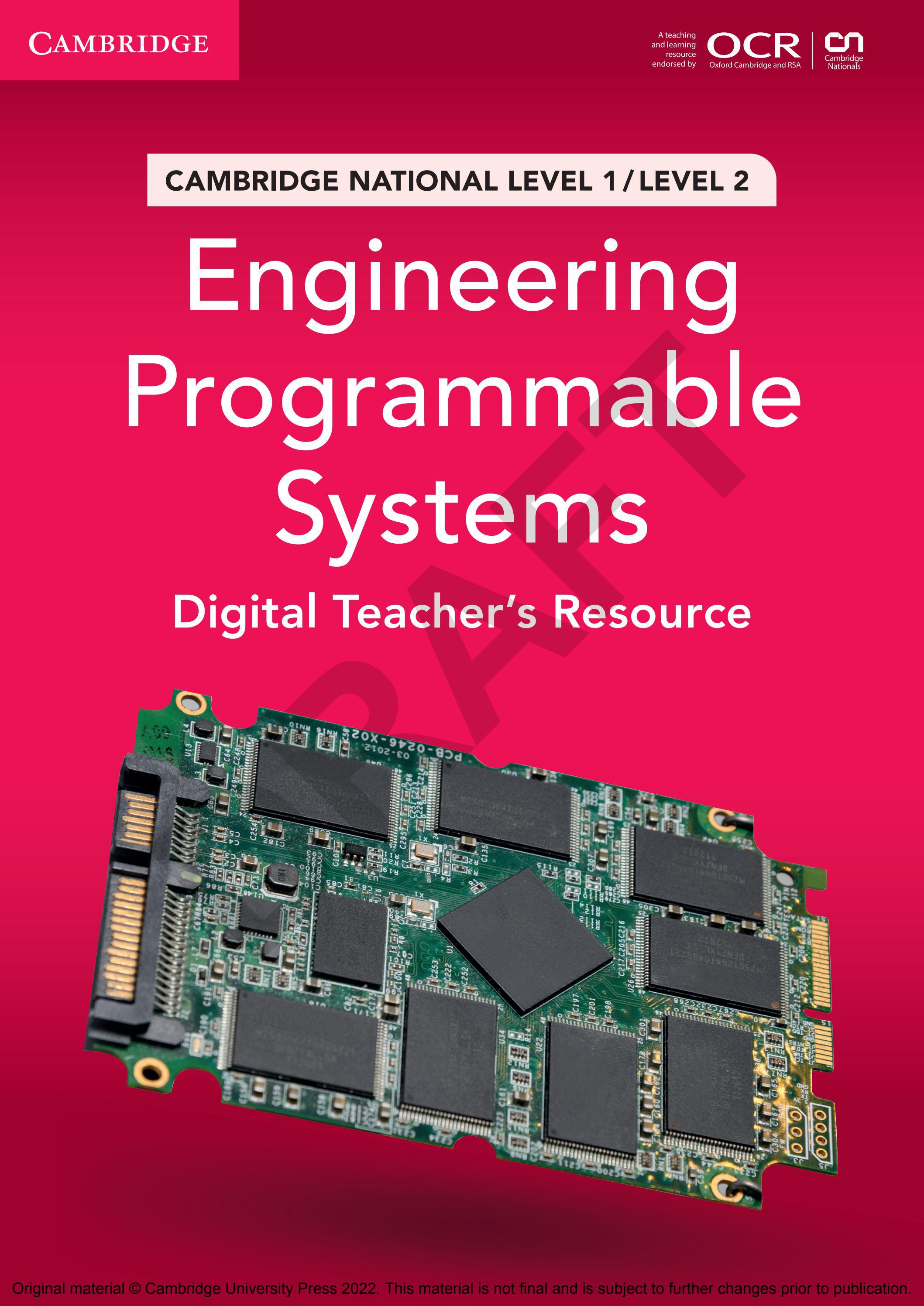 Cambridge National Engineering Programmable Systems by Cambridge ...