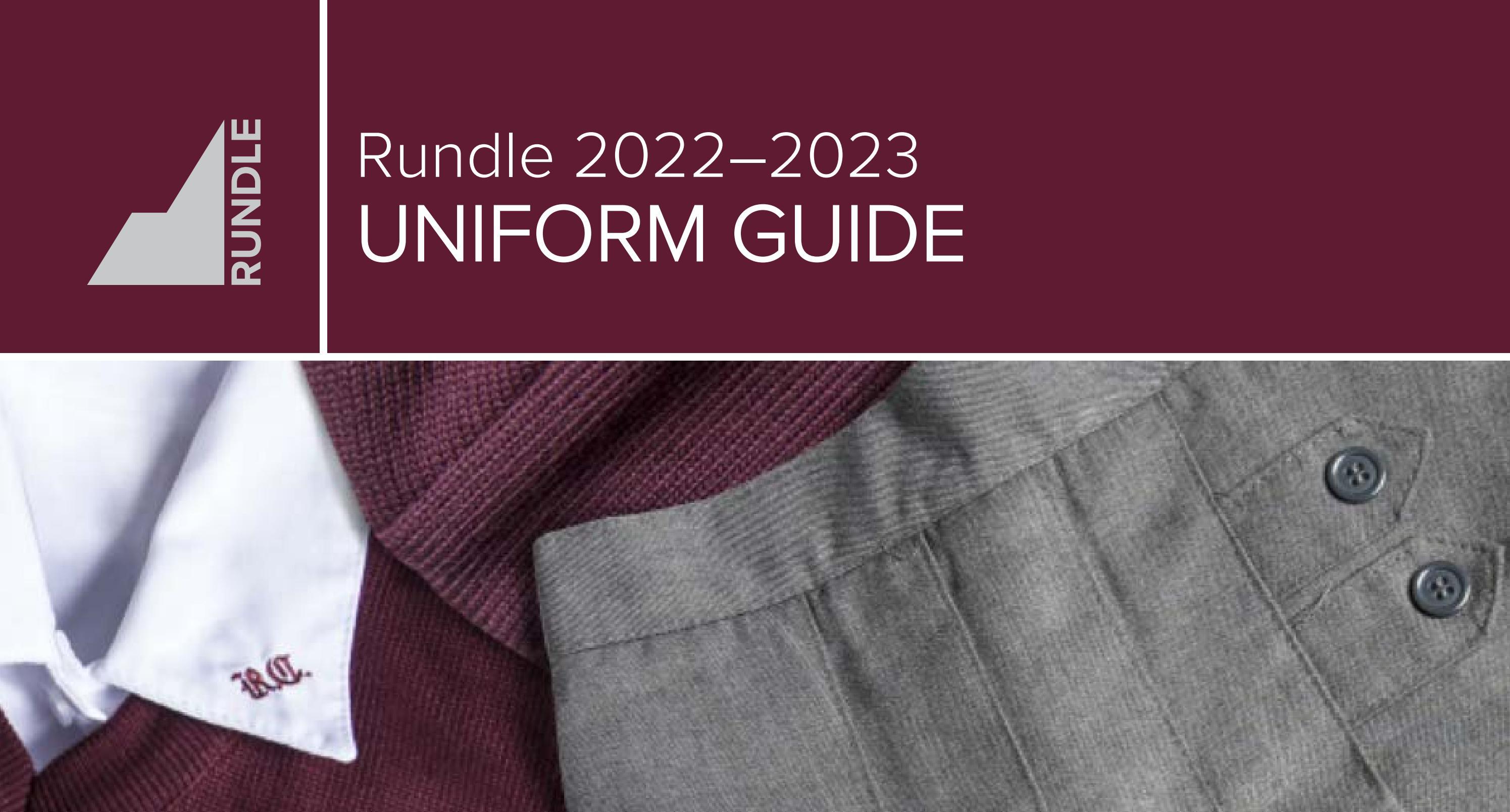 22–23 Rundle Uniform Guide by Rundle - Issuu