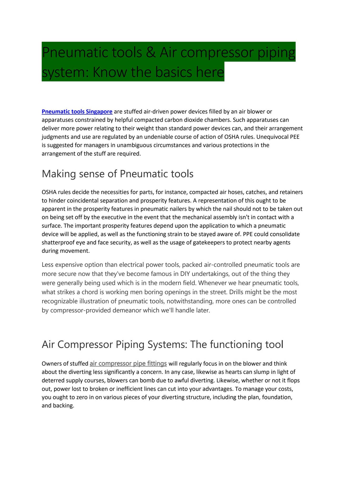 Pneumatic Tools Singapore by chee fatt - Issuu