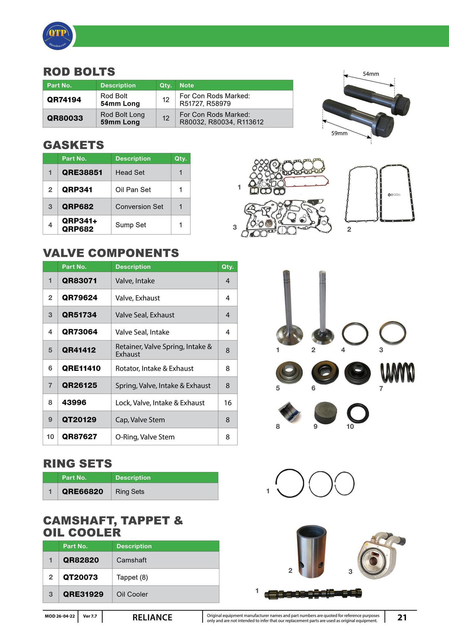 13 reliance by Quality Tractor Parts - Issuu