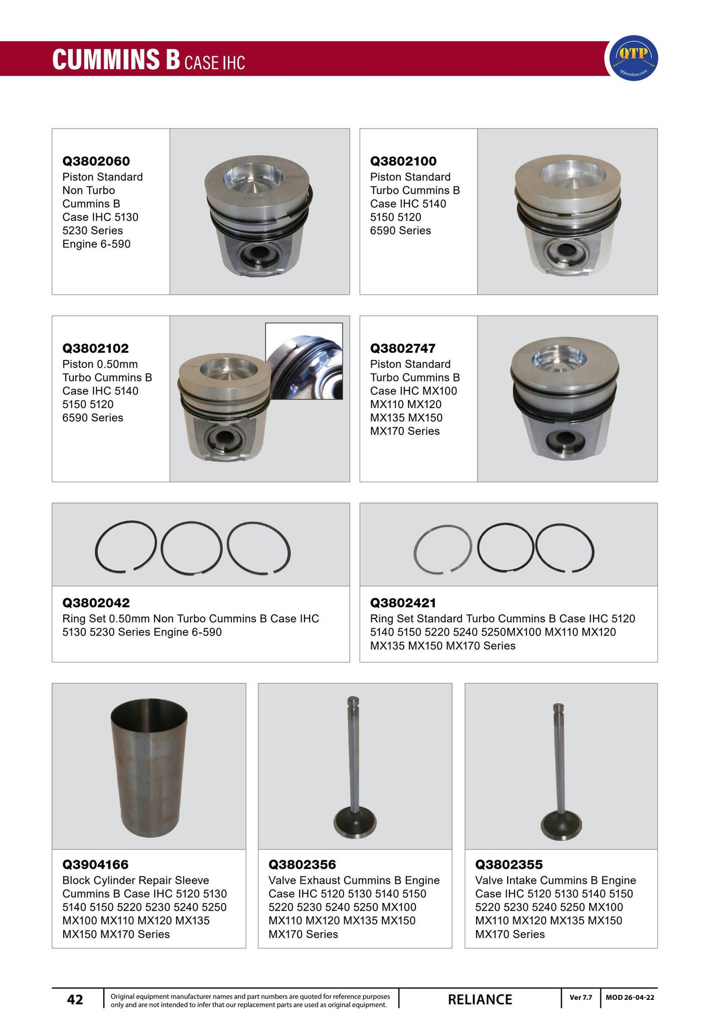 13 reliance by Quality Tractor Parts - Issuu
