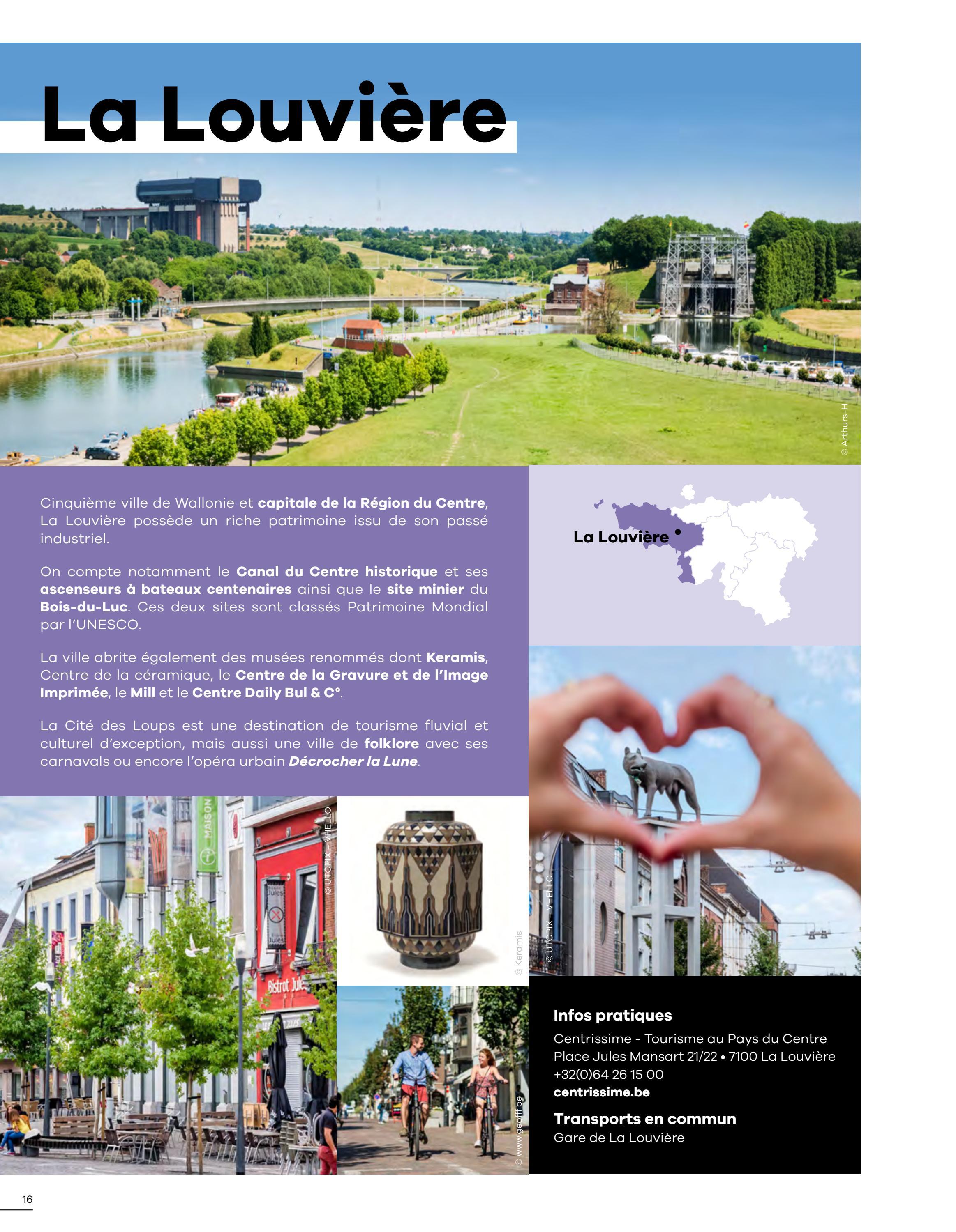Guide de La Louvière, la culture au bord de l'eau by VISITWallonia - Issuu