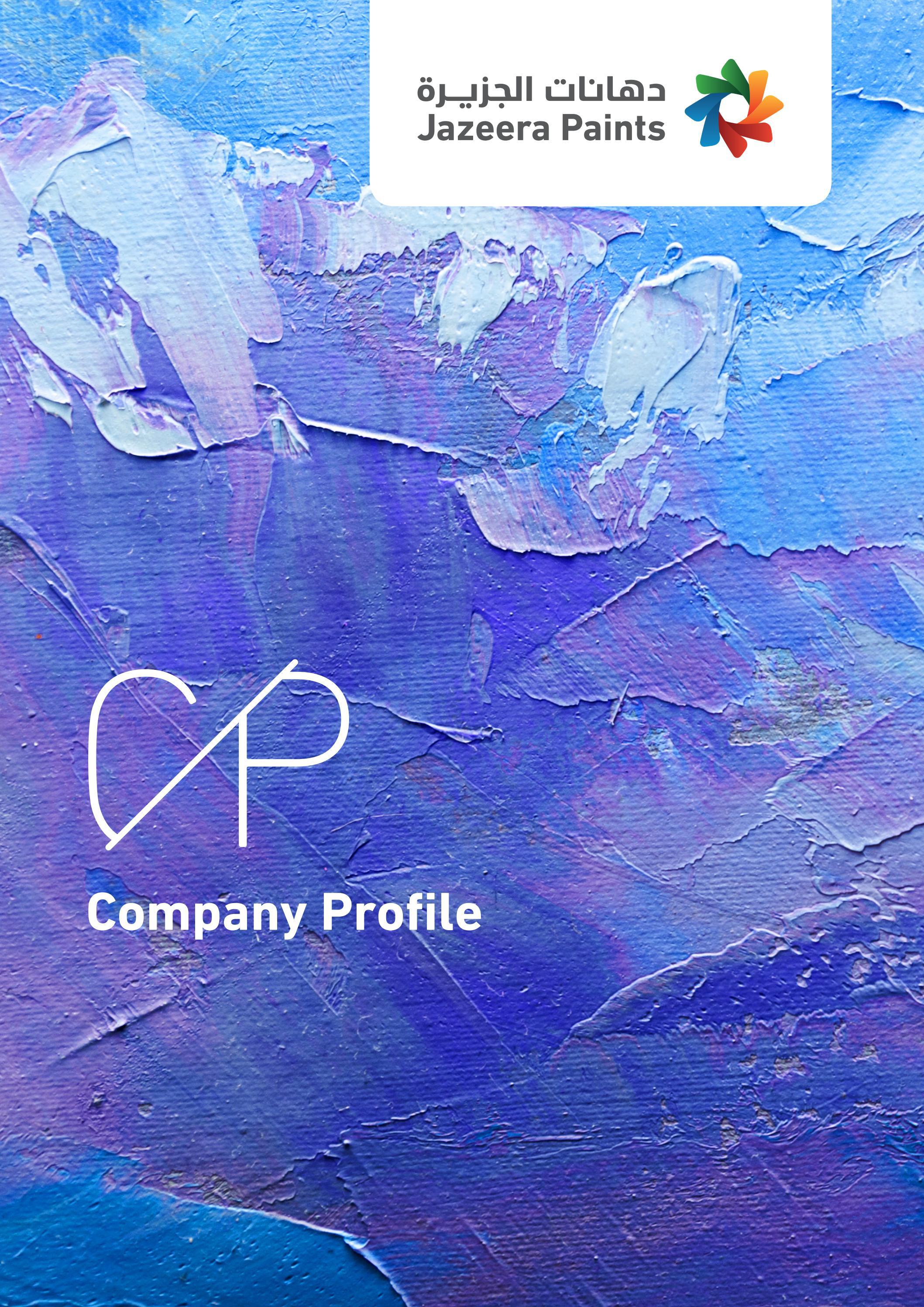 Jazeera Paints Company Profile - EN by Jazeera paints - Issuu