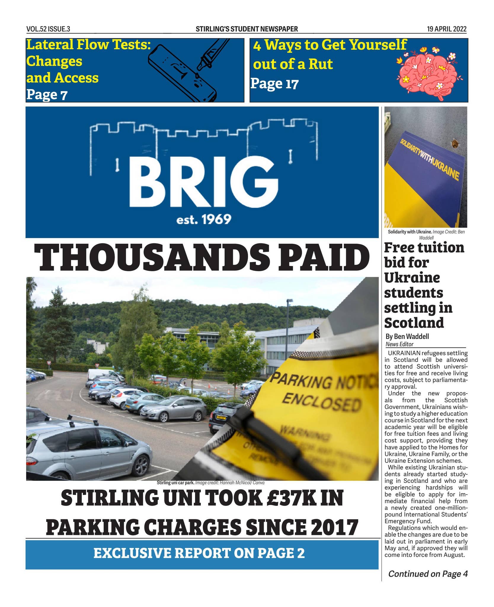 Brig Newspaper Volume 52 Issue 3 by Brig Newspaper - Issuu