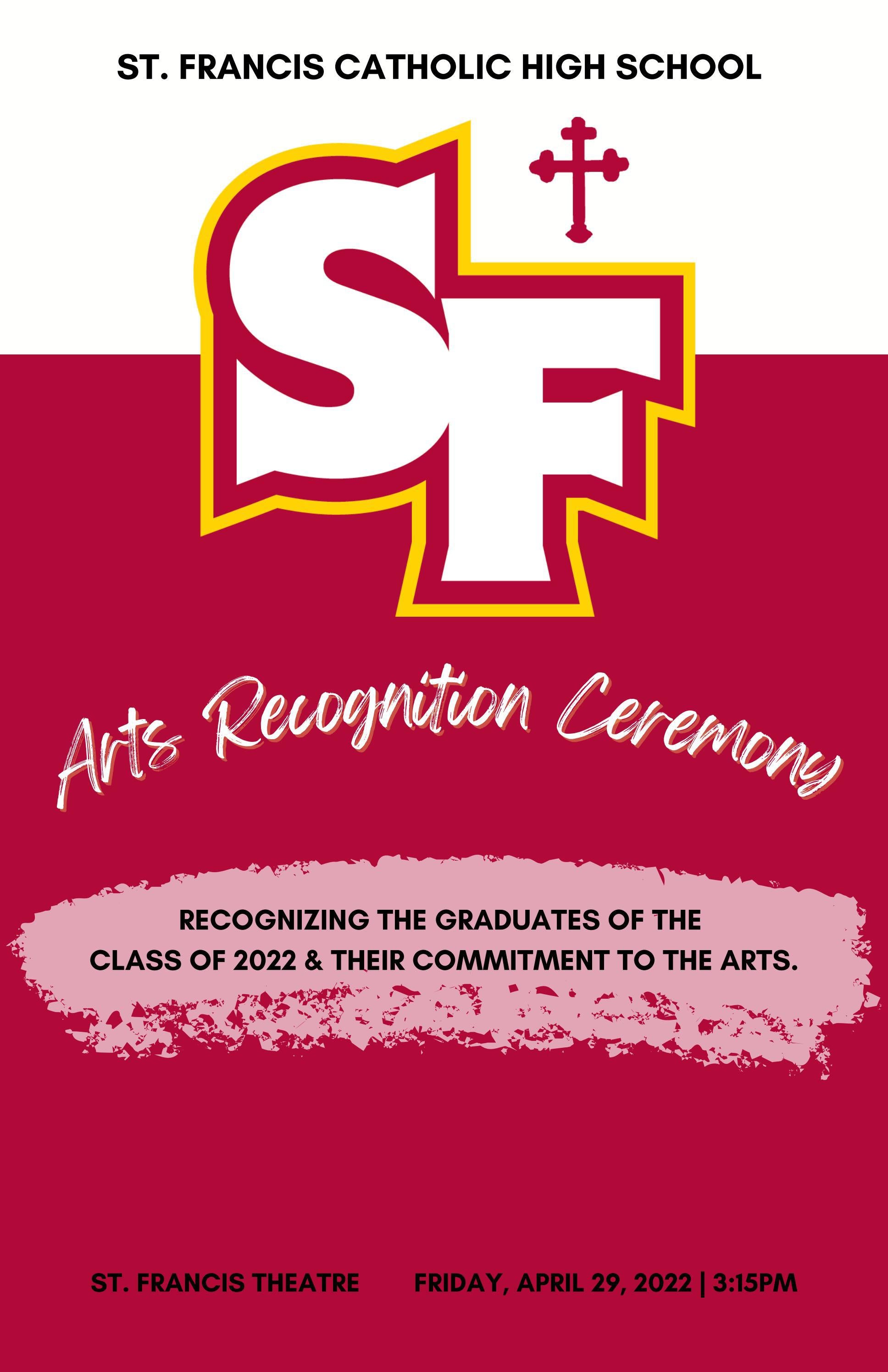Arts Recognition Ceremony Program 2022 by St. Francis High School - Issuu