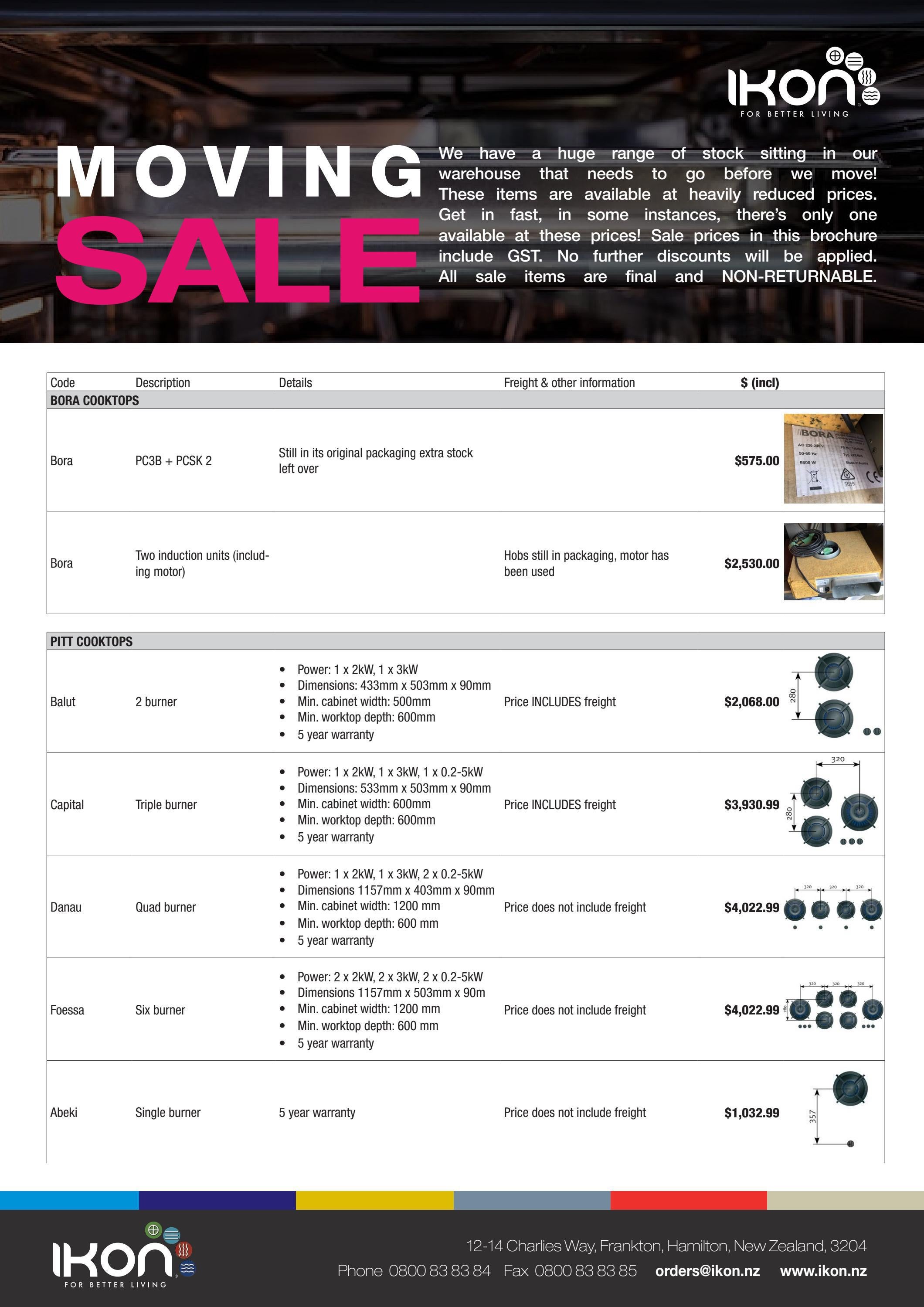 Moving sale flyer by ikonnz - Issuu