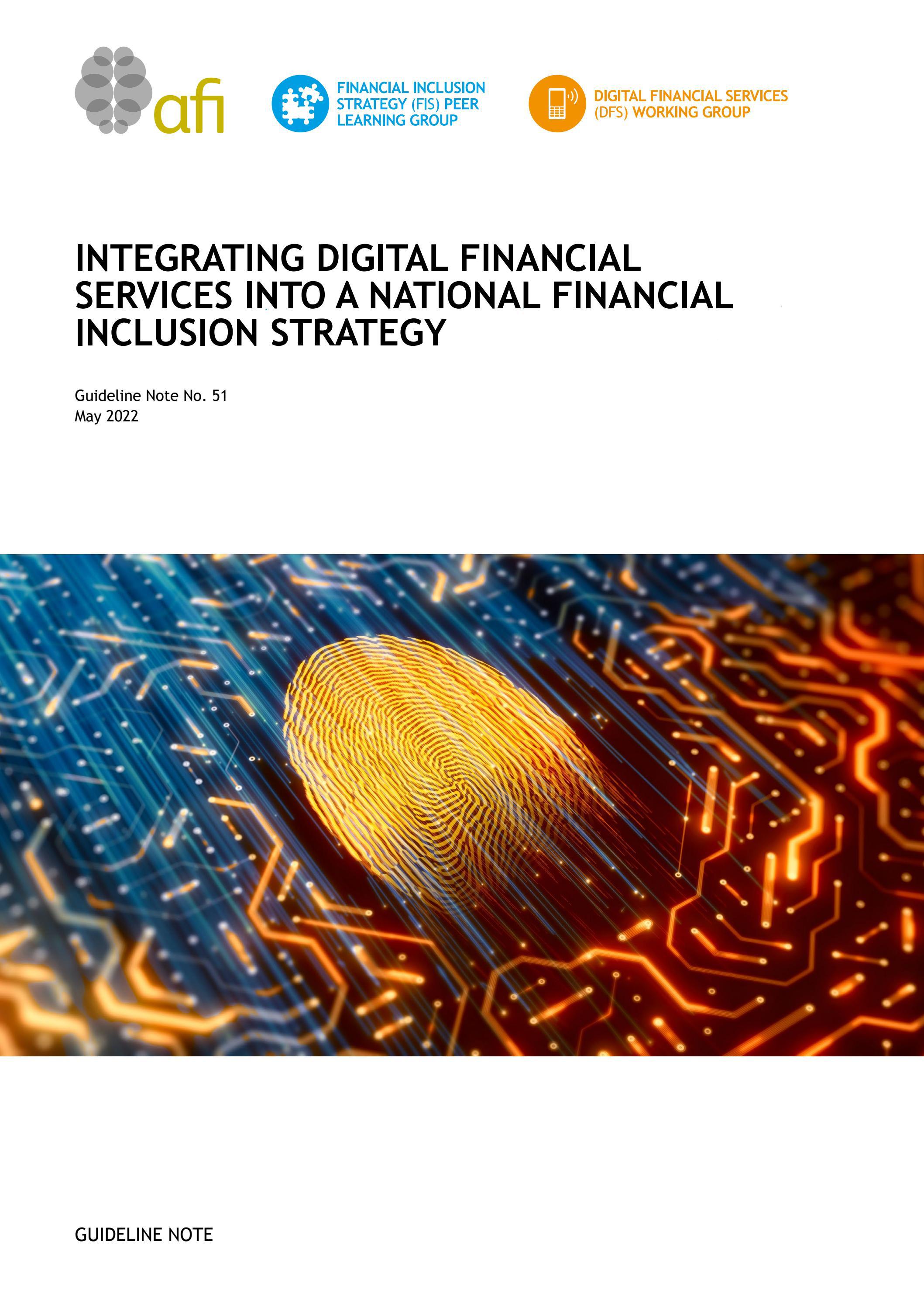Integrating Digital Financial Services into a National Financial ...