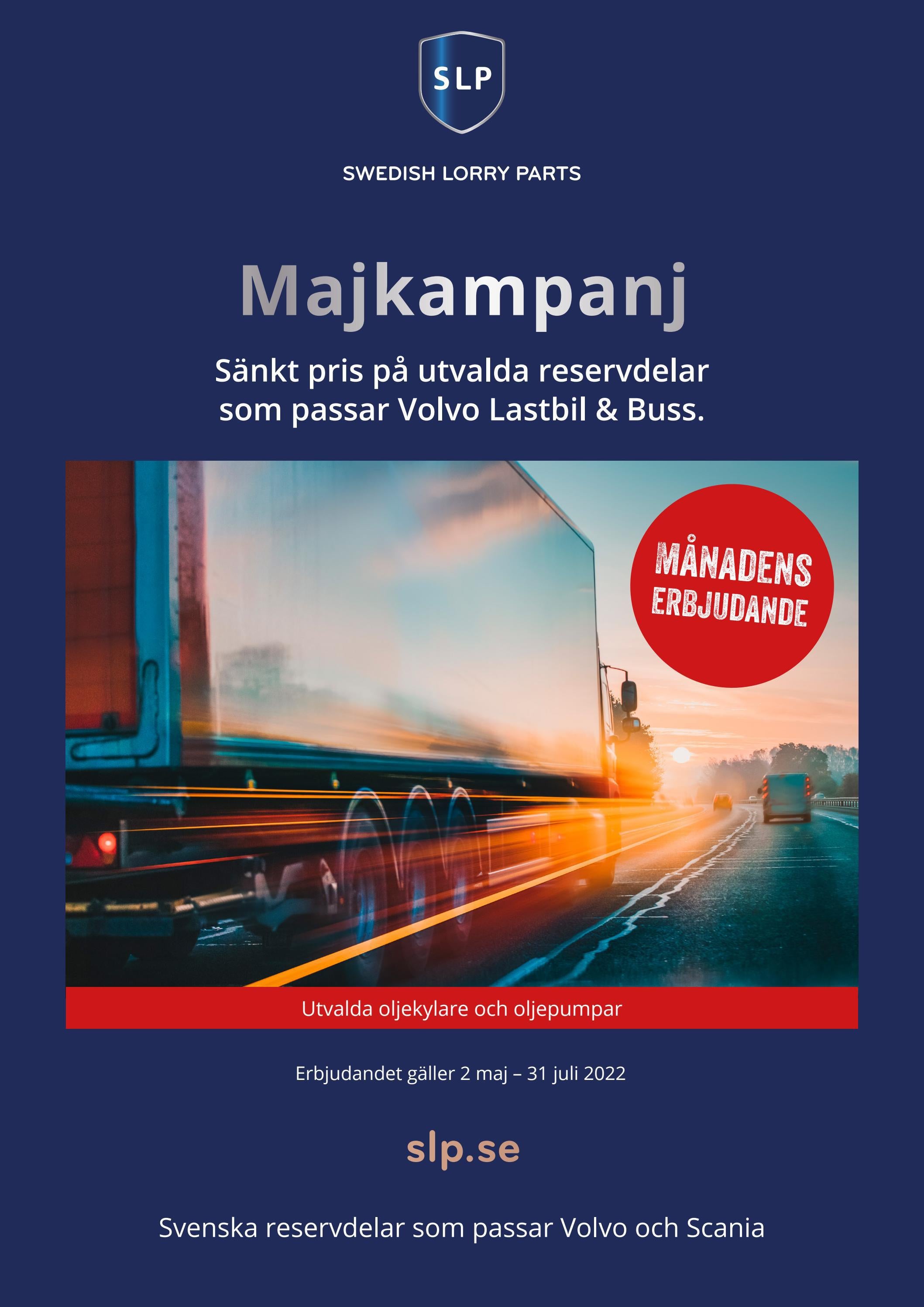 SLP majkampanj 2022 by SLP - Swedish Lorry Parts - Issuu