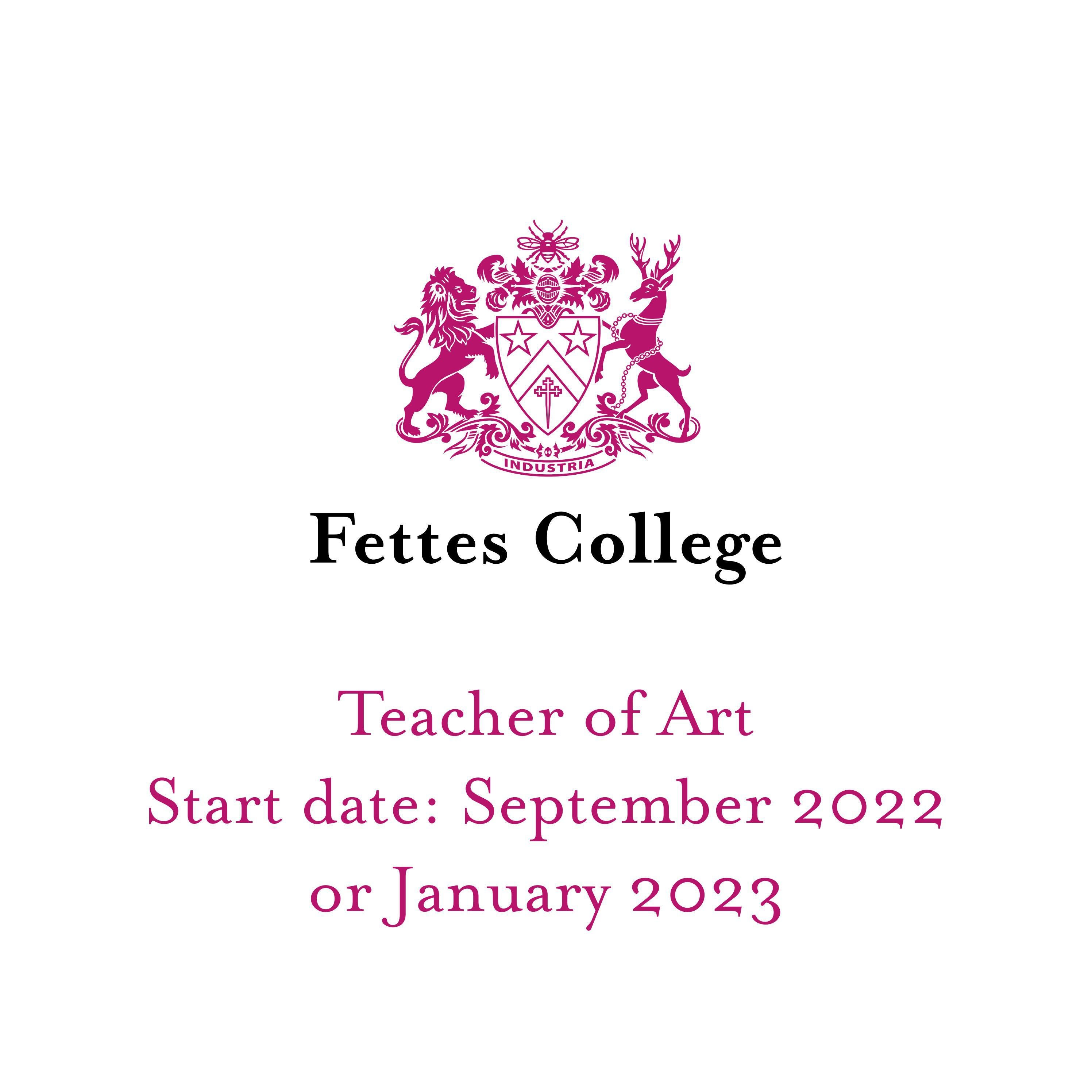Art Teacher 2022 by Fettes_College - Issuu