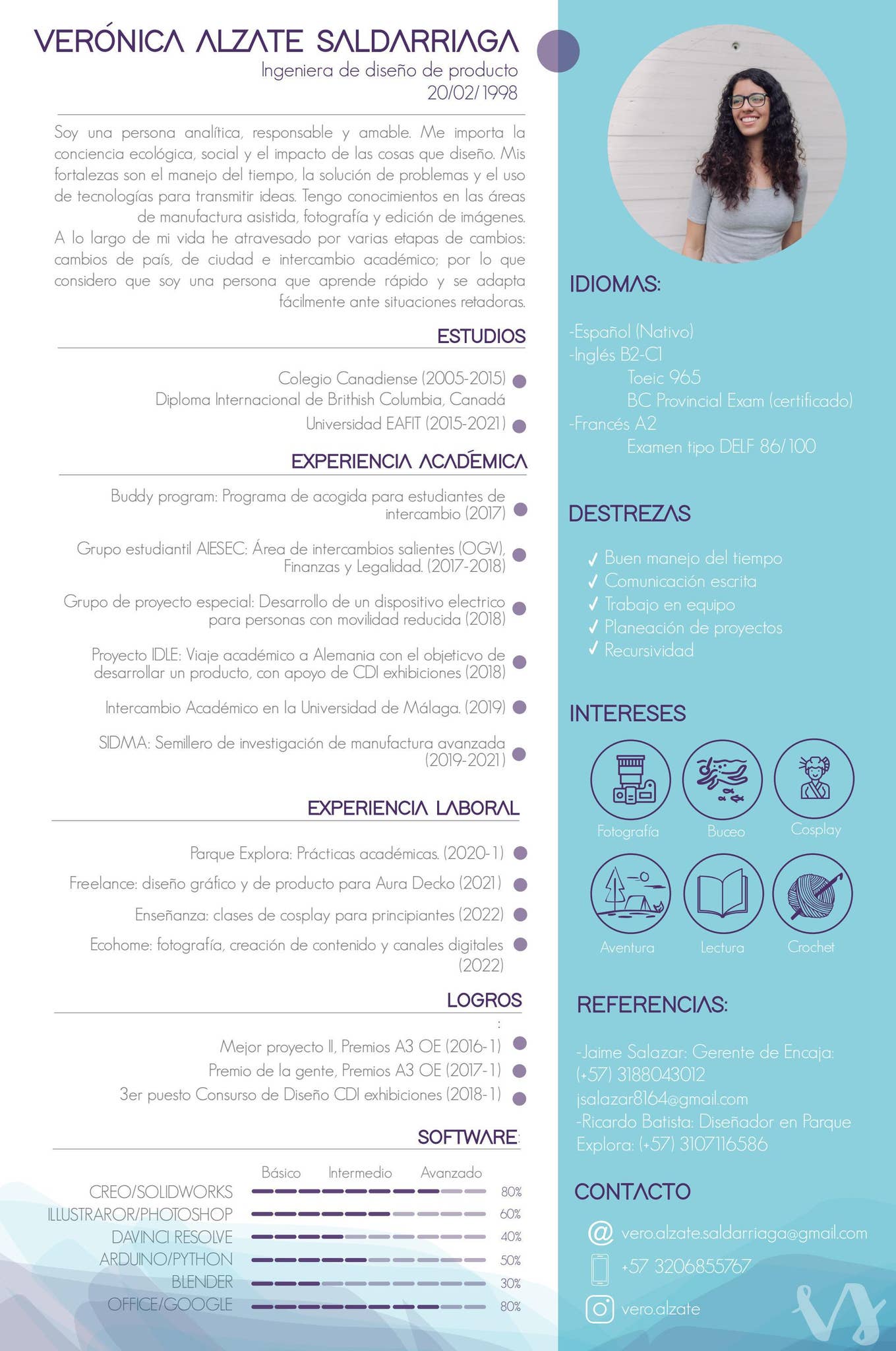 CV-Verónica Alzate by Veronica Alzate - Issuu