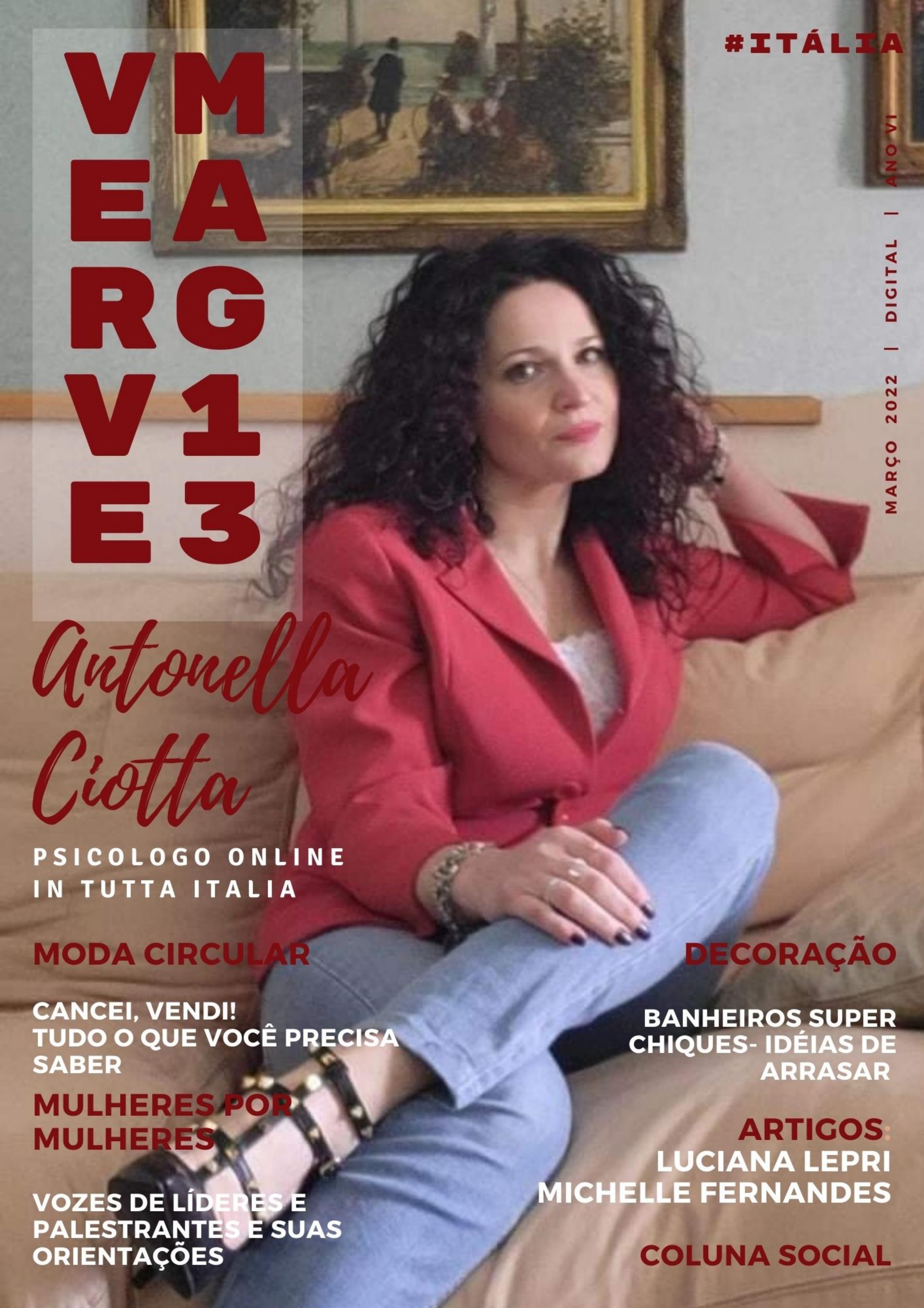 VERVE MAG INTERNACIONAL Vol.13 Capa: Antonella Ciotta ( Itália ) by ...