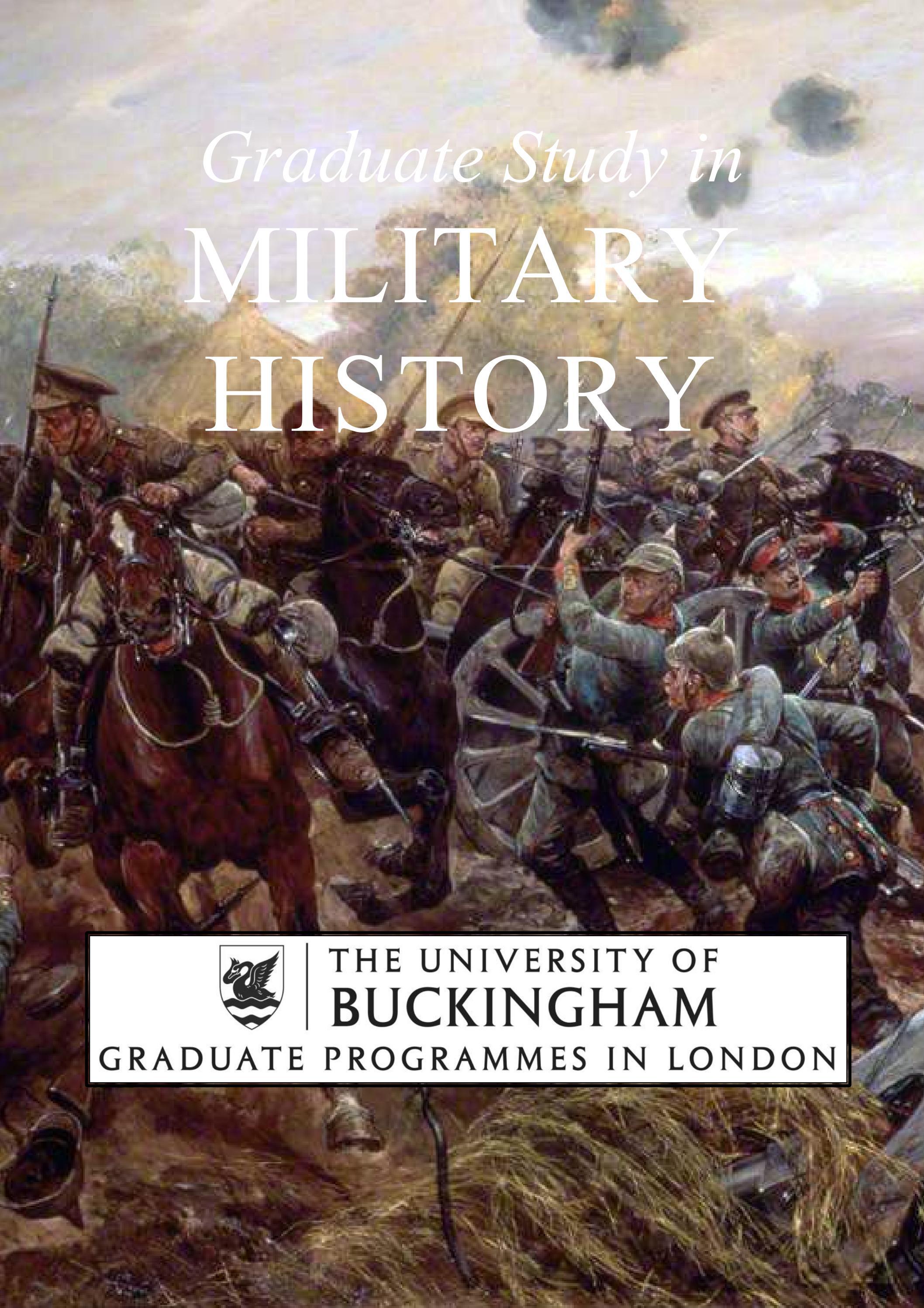 Military History Prospectus by University of Buckingham - Issuu