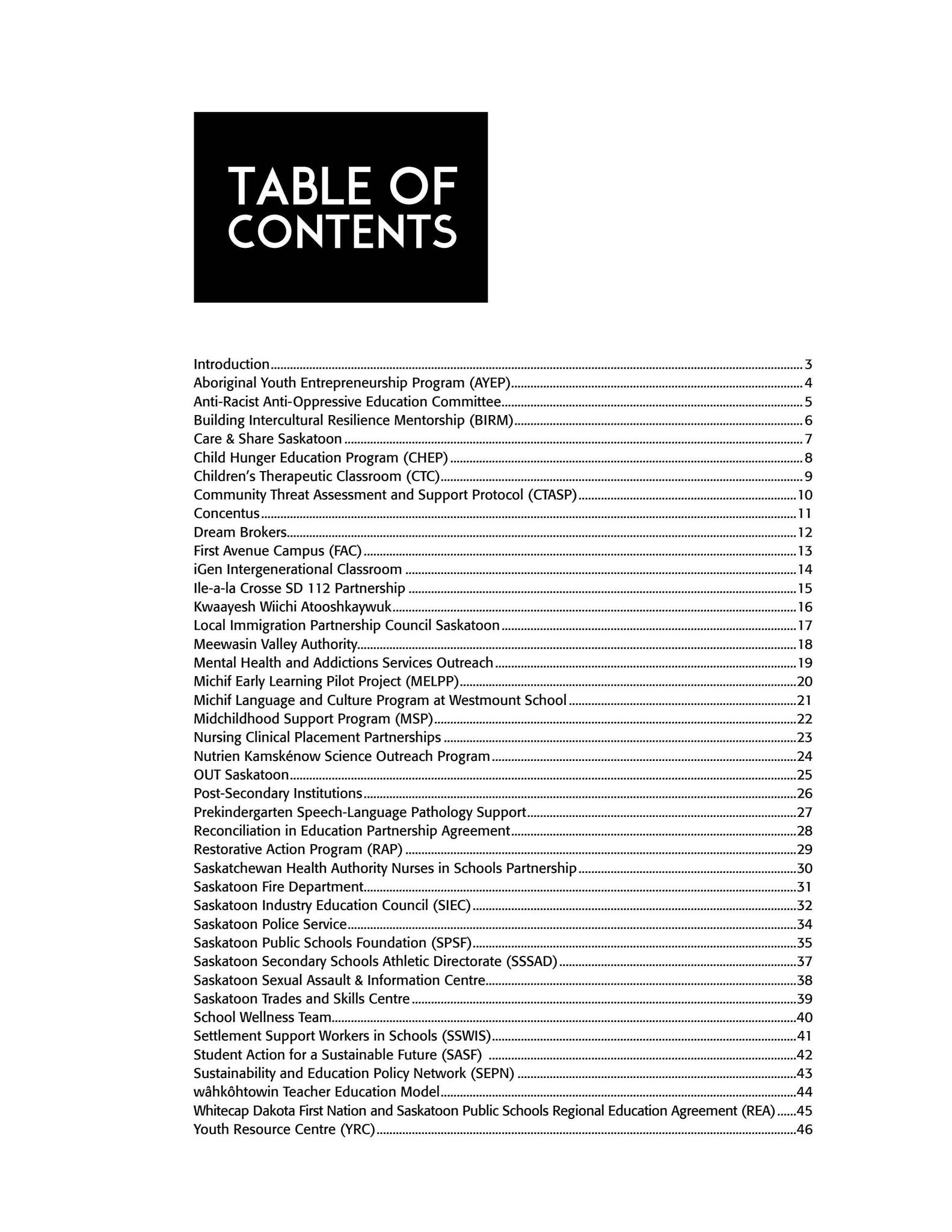 SPS Partnership Document 2021-22 by Saskatoon Public Schools - Issuu
