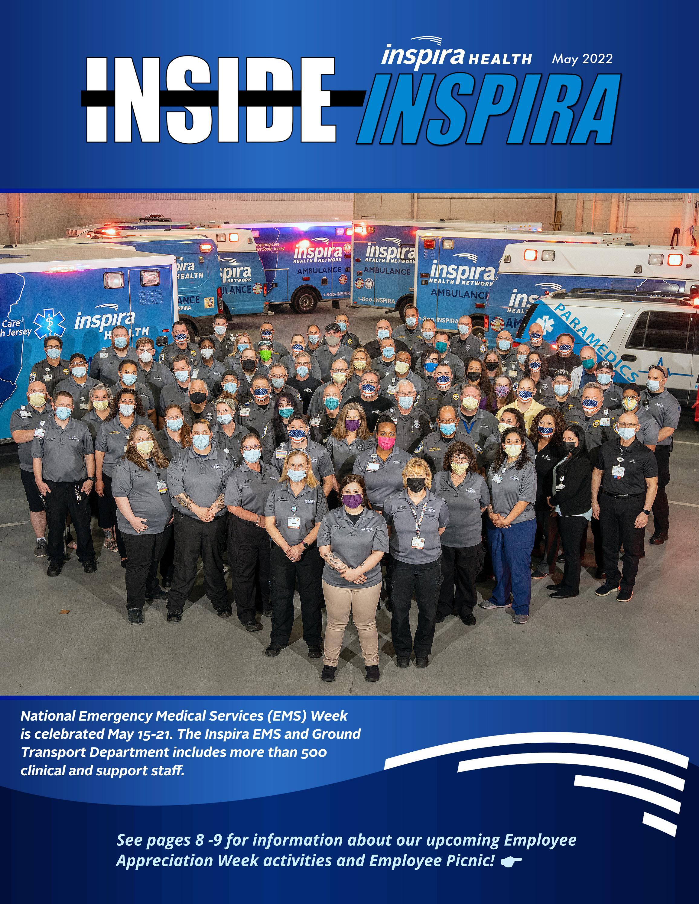 Inside Inspira Newsletter May 2022 by Inspira Health - Issuu