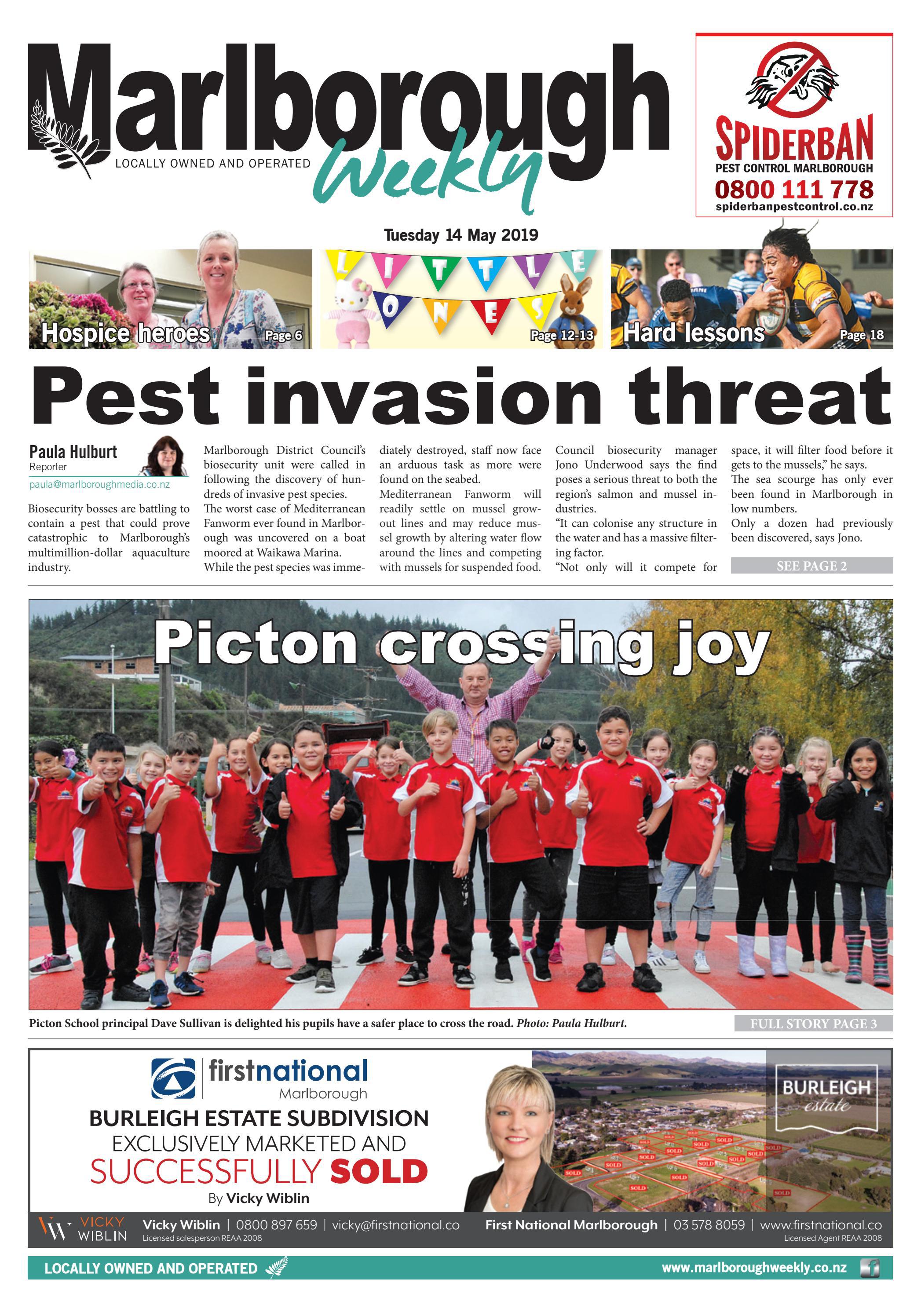 Marlborough Weekly 14 May 2019 by Top South Media - Issuu