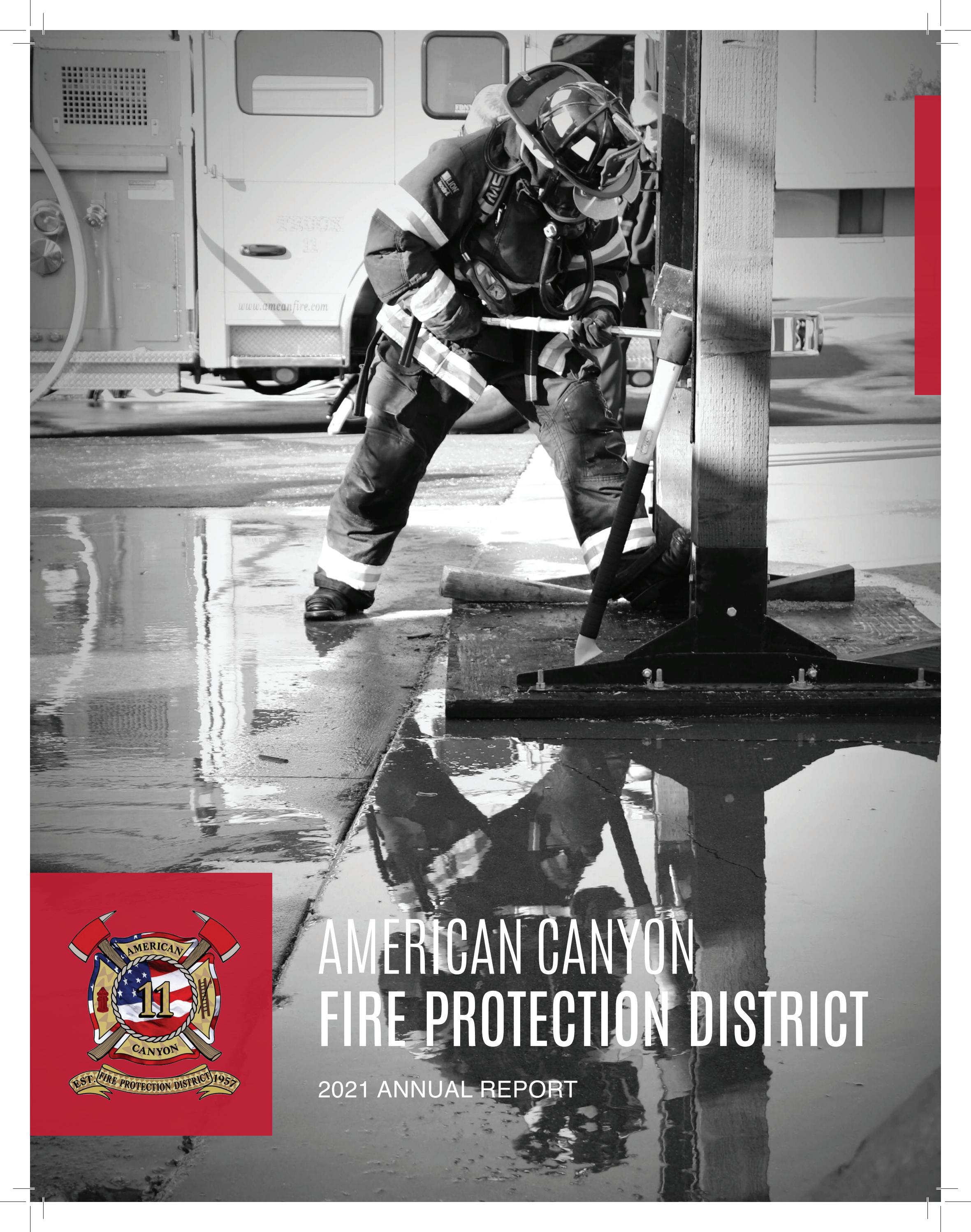 2021 Fire District Annual Report -Print by City of American Canyon - Issuu