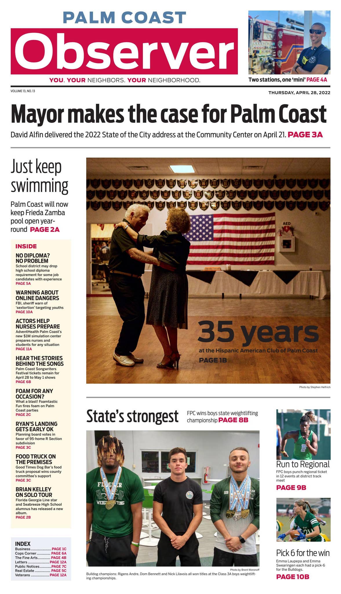 Palm Coast Observer 4-28-22 by Observer Local News - Issuu