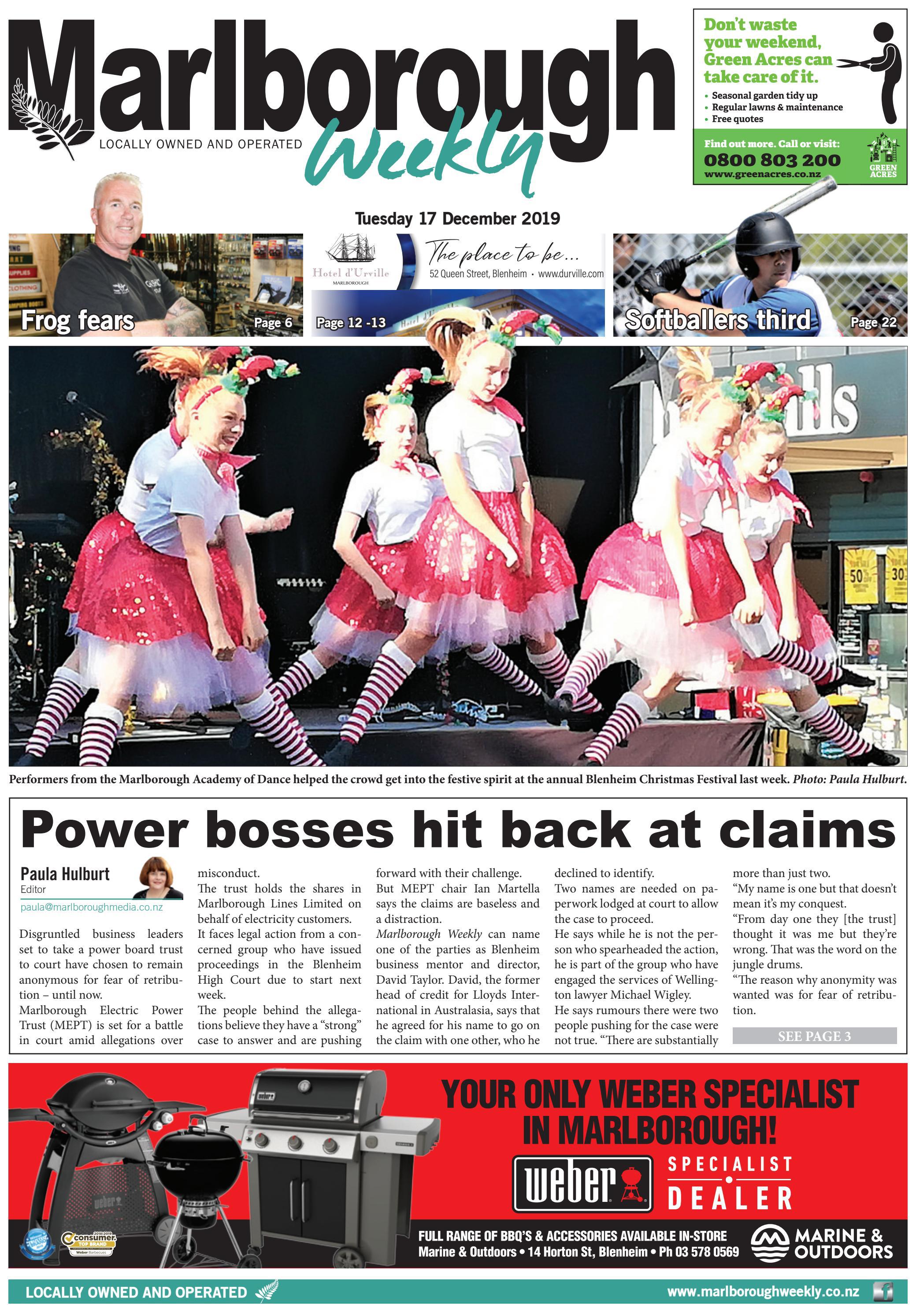 Marlborough Weekly 17 December 2019 by Top South Media - Issuu