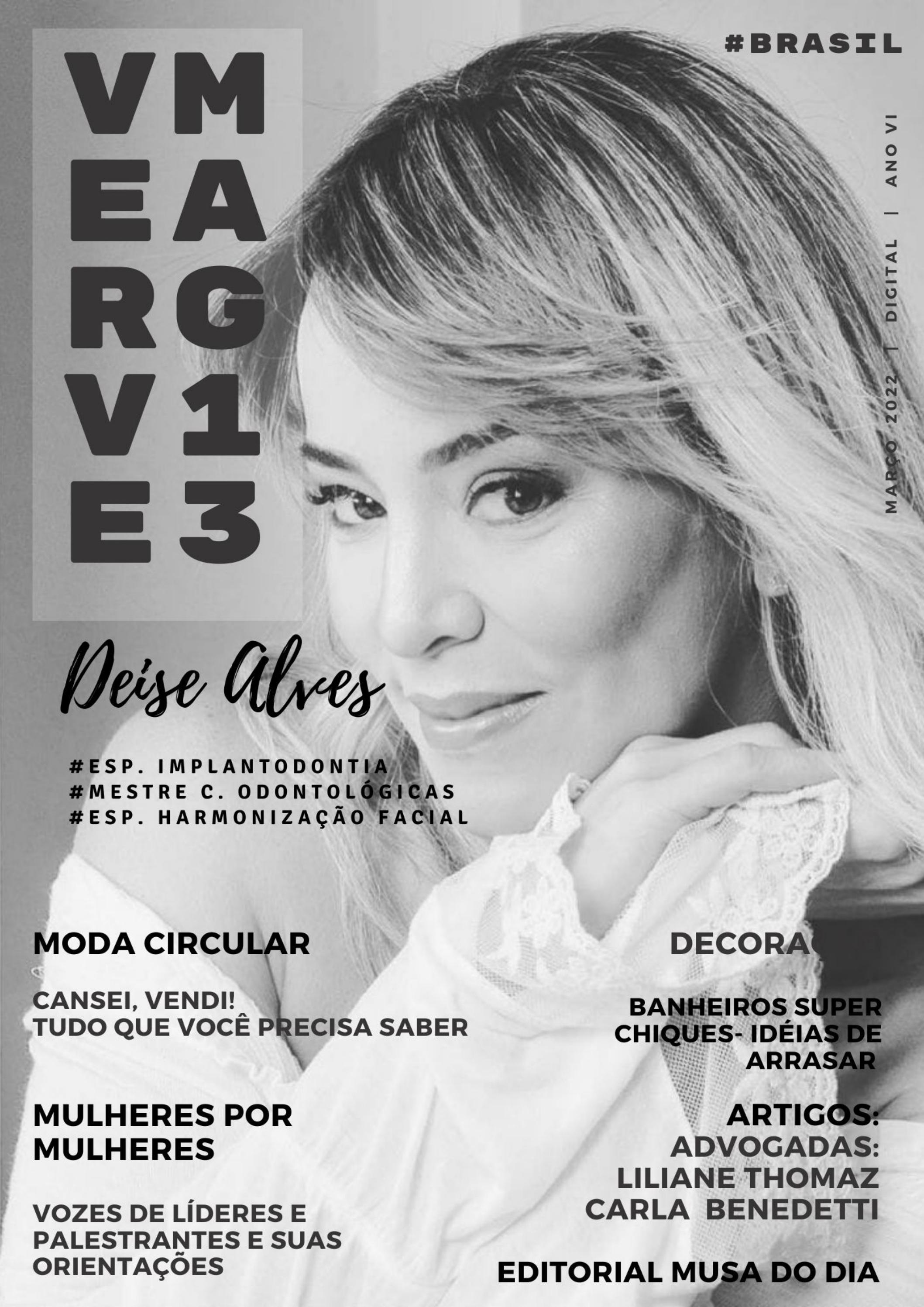 VERVE MAG INTERNACIONAL Vol.13 Capa : Deise Alves by VERVE EDITORA - Issuu