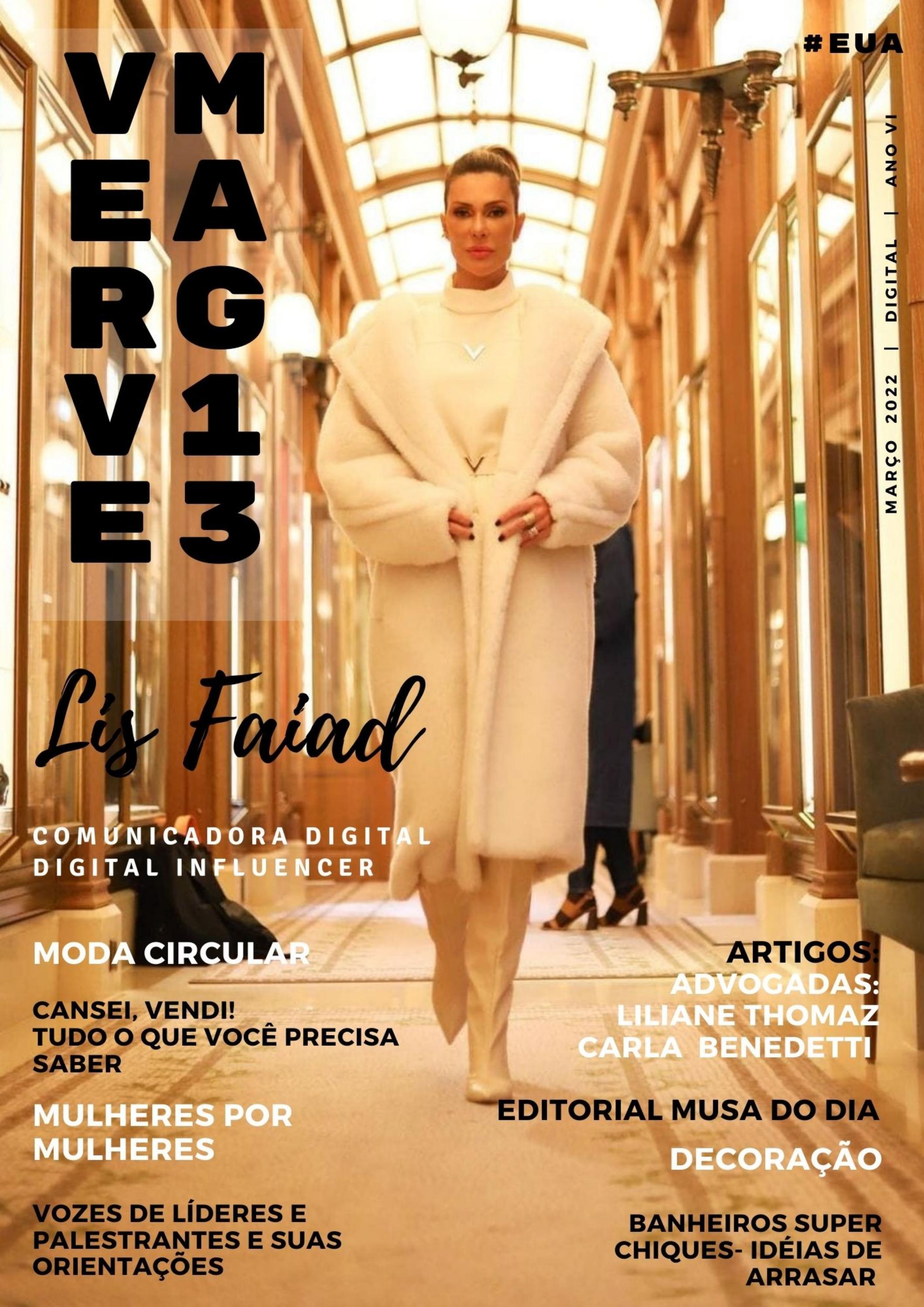 VERVE MAG INTERNACIONAL Vol. 13 Capa: Lis Faiad by VERVE EDITORA - Issuu
