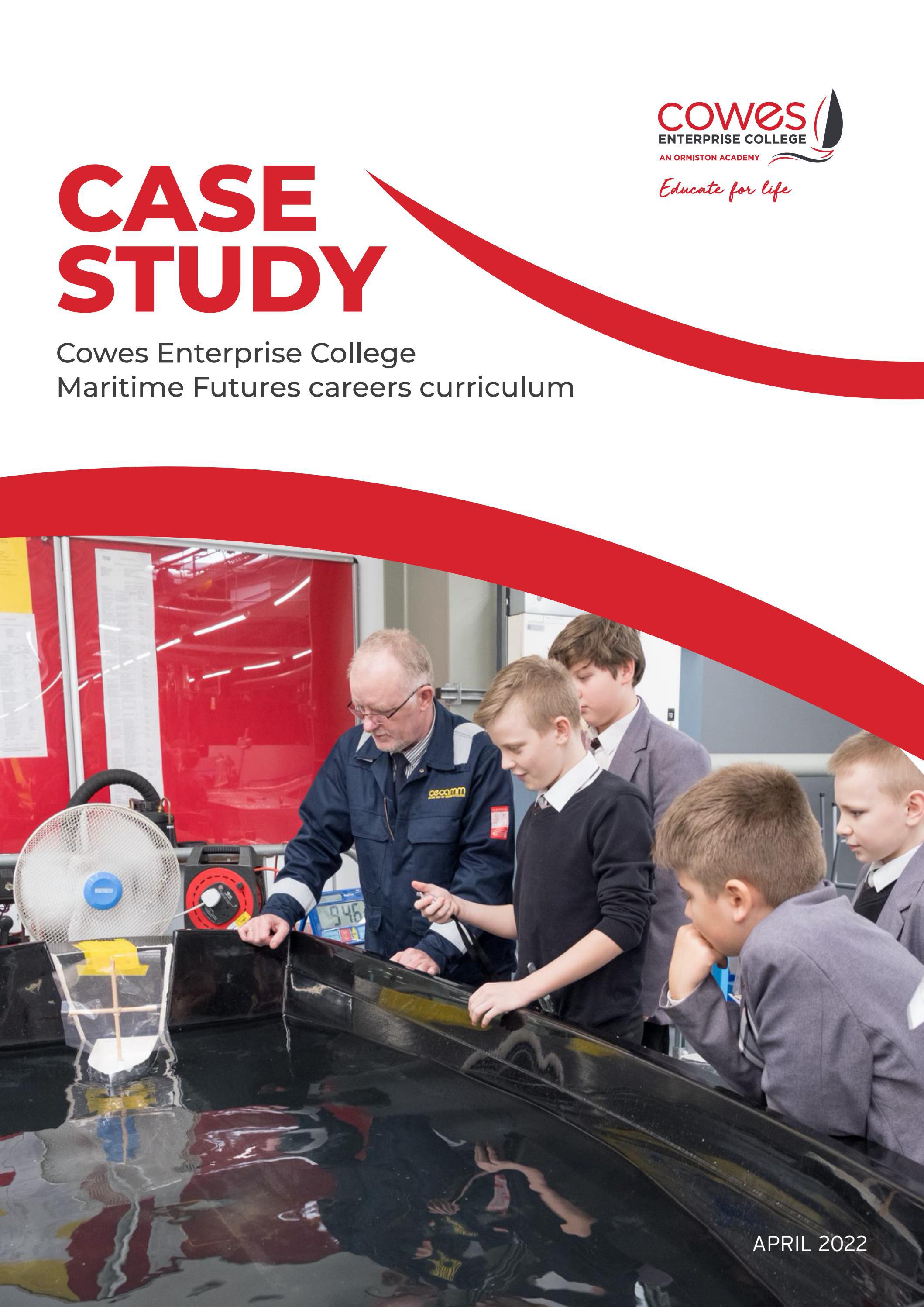 Maritime Futures Case Study by Cowes Enterprise College - Issuu