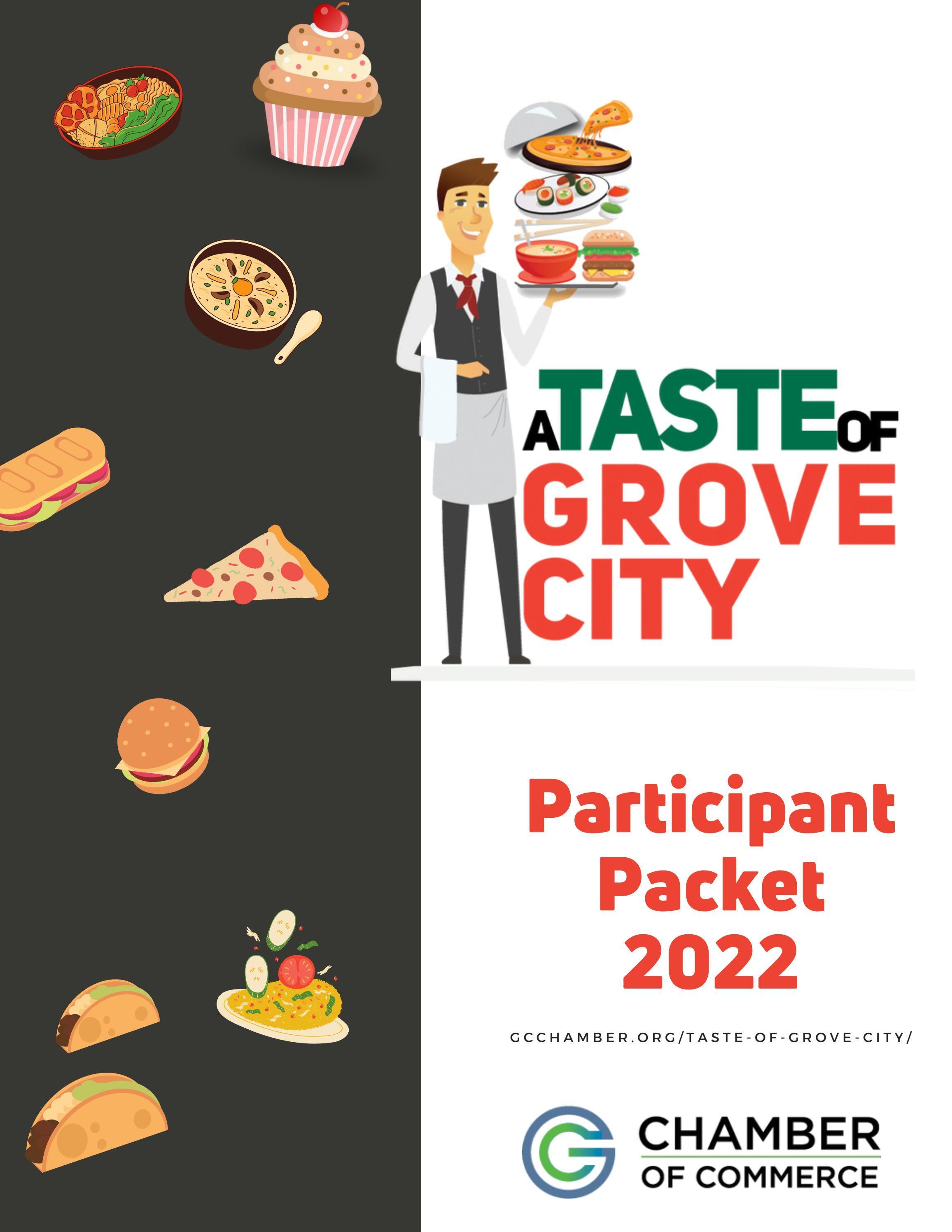 A Taste of Grove City 2022 Participant Packet by Chamber Business ...