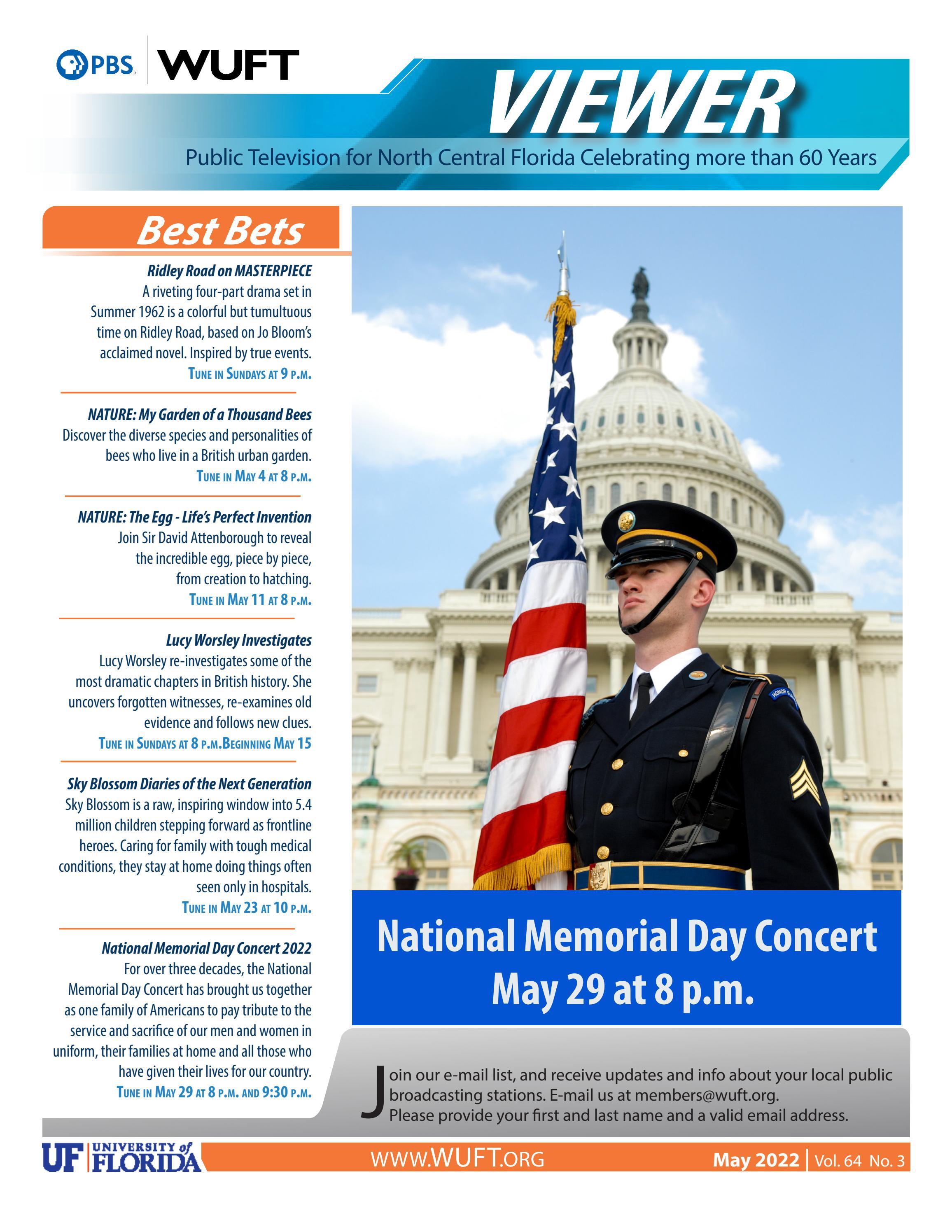 WUFT Viewer Guide - May 2022 by UF CJC - Issuu