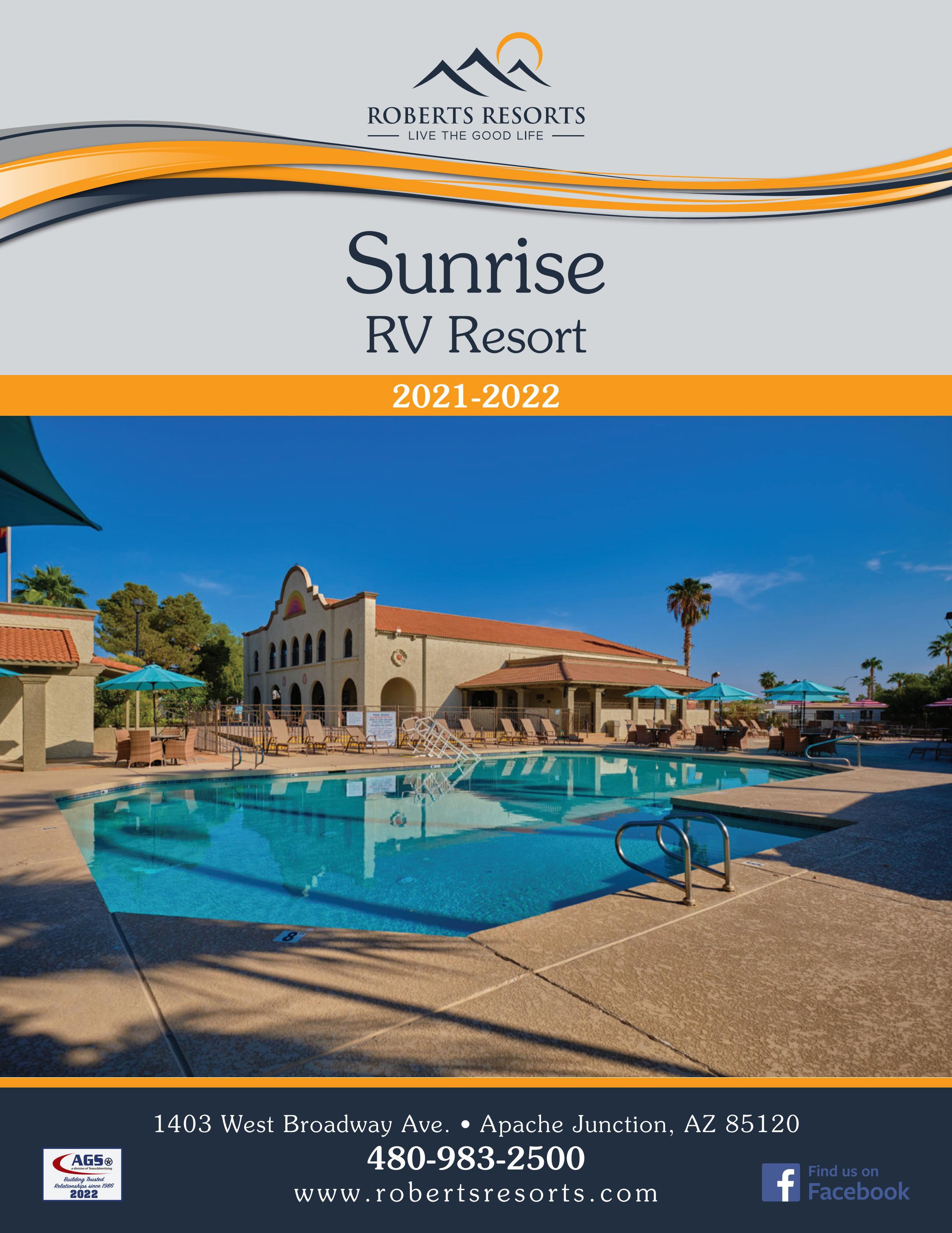 Sunrise RV Resort by AGS/Texas Advertising - Issuu