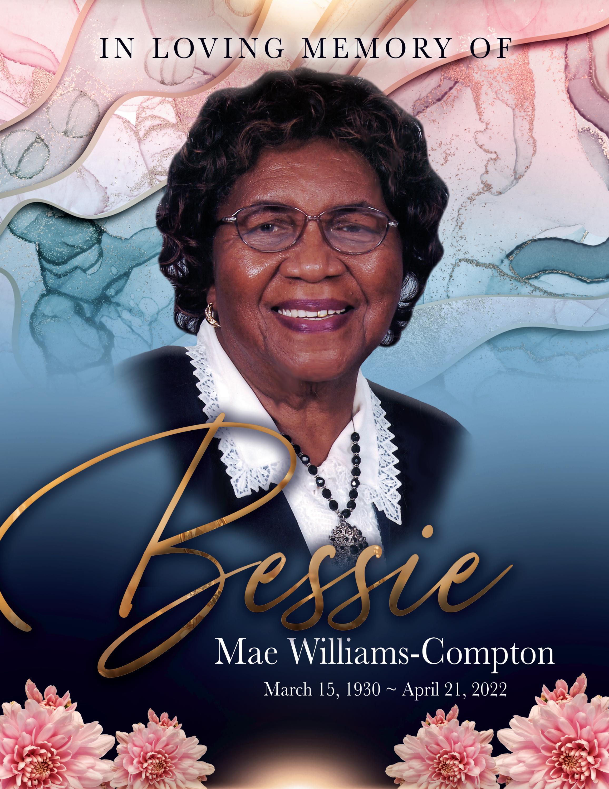 Mrs. Bessie Williams-Compton by The Print House - Issuu