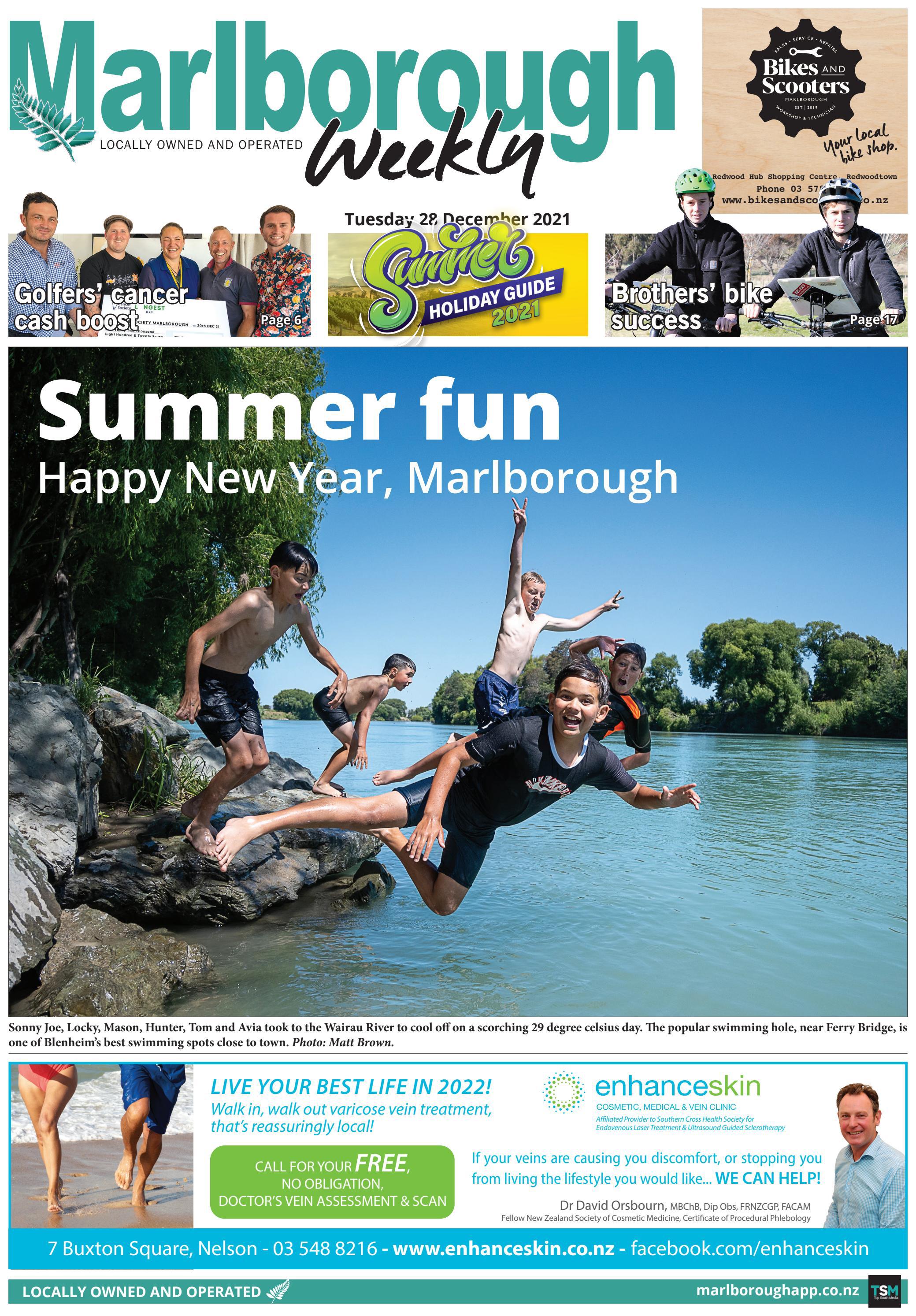 Marlborough Weekly 28 December 2021 by Top South Media - Issuu