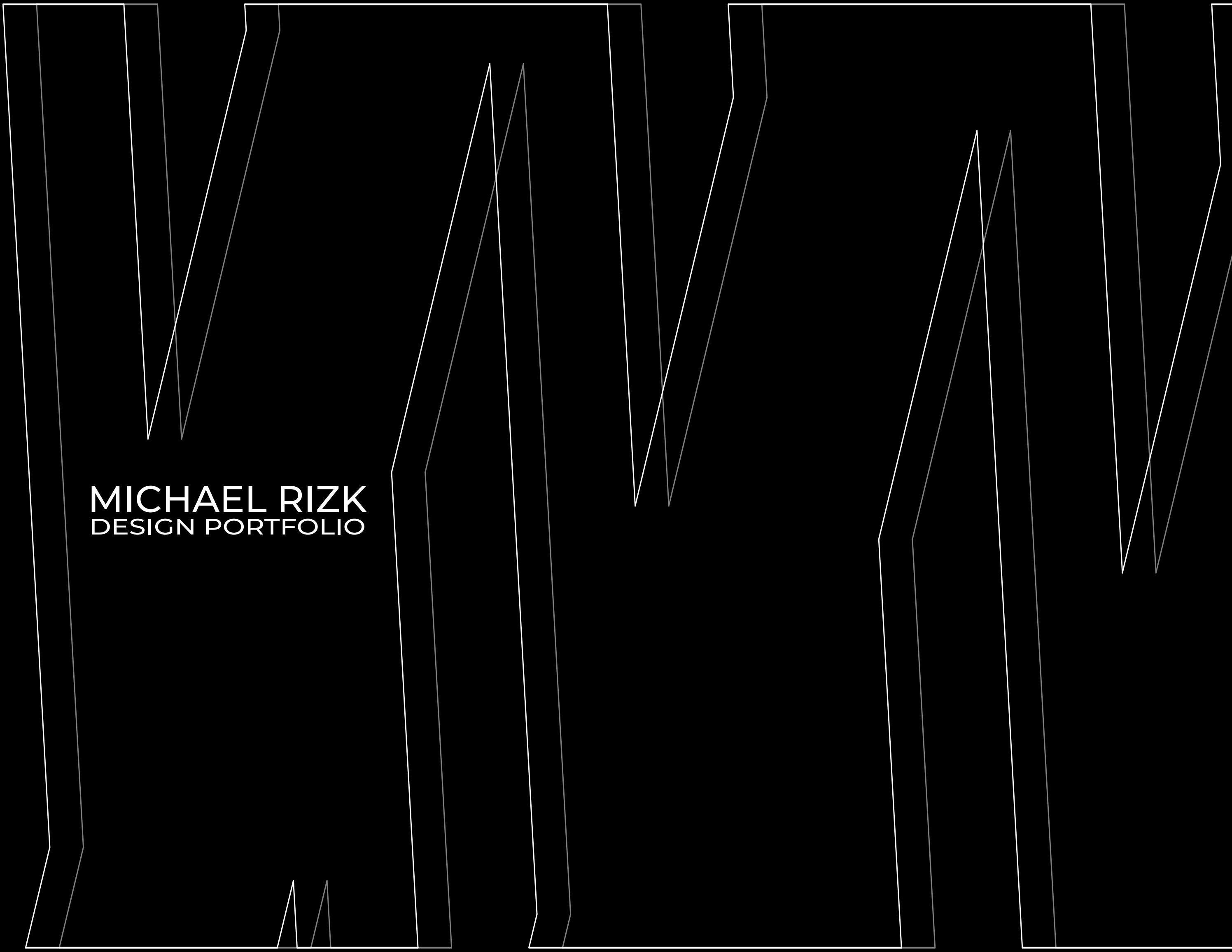 Michael Rizk_Design Portfolio by Michael Rizk - Issuu