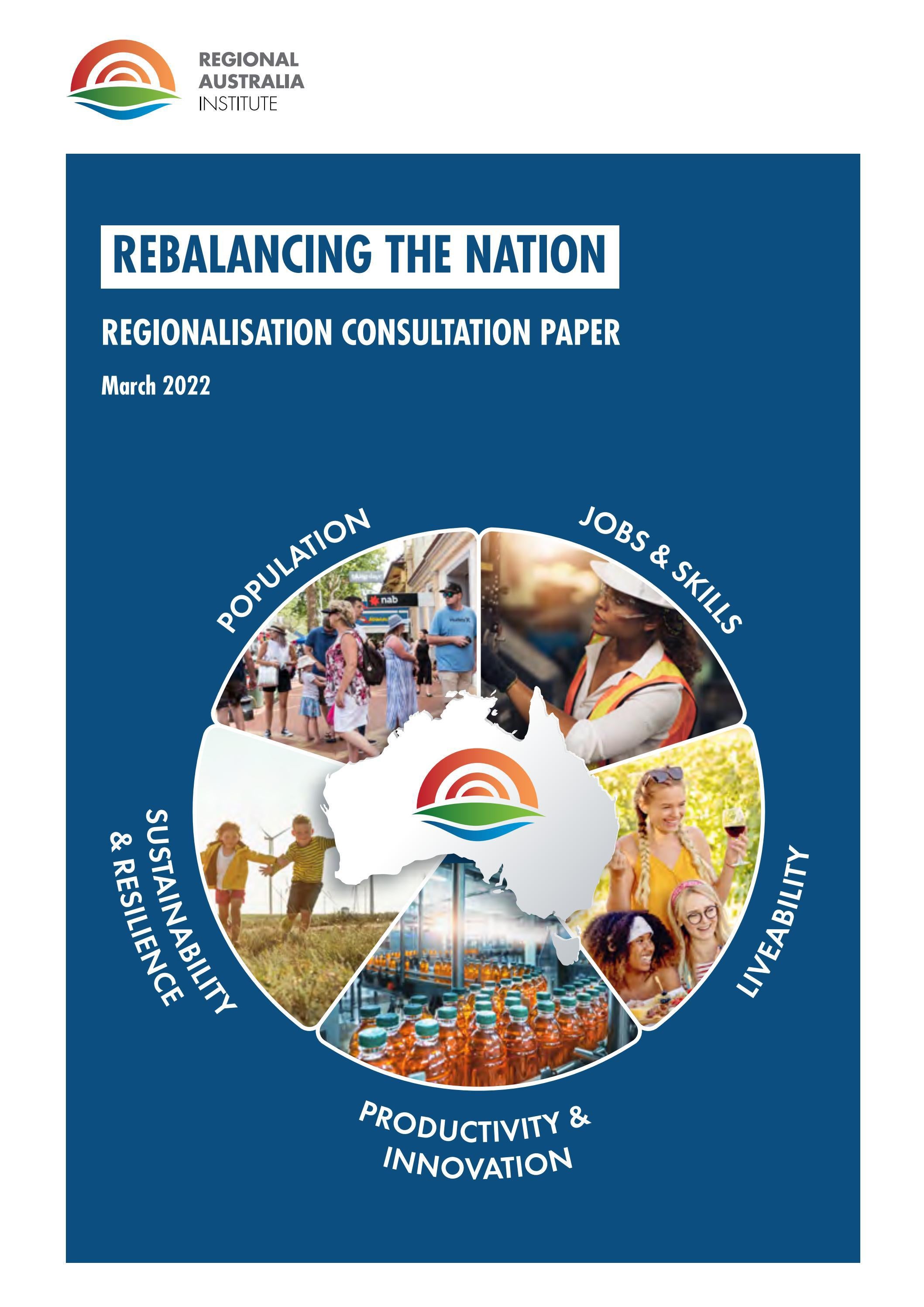 REGIONALISATION CONSULTATION PAPER - MARCH 2022 by JWT Publishing - Issuu