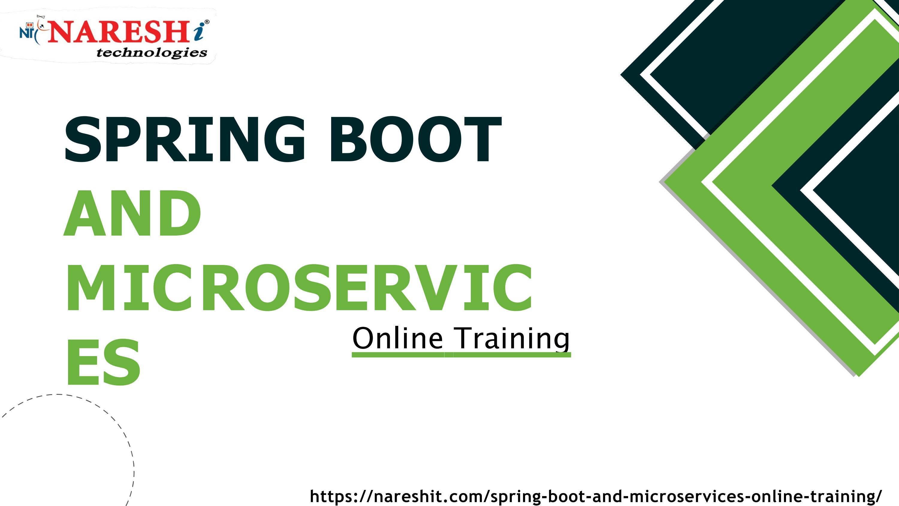 Best Spring Boot and Microservices Online Training - NareshIT by ...