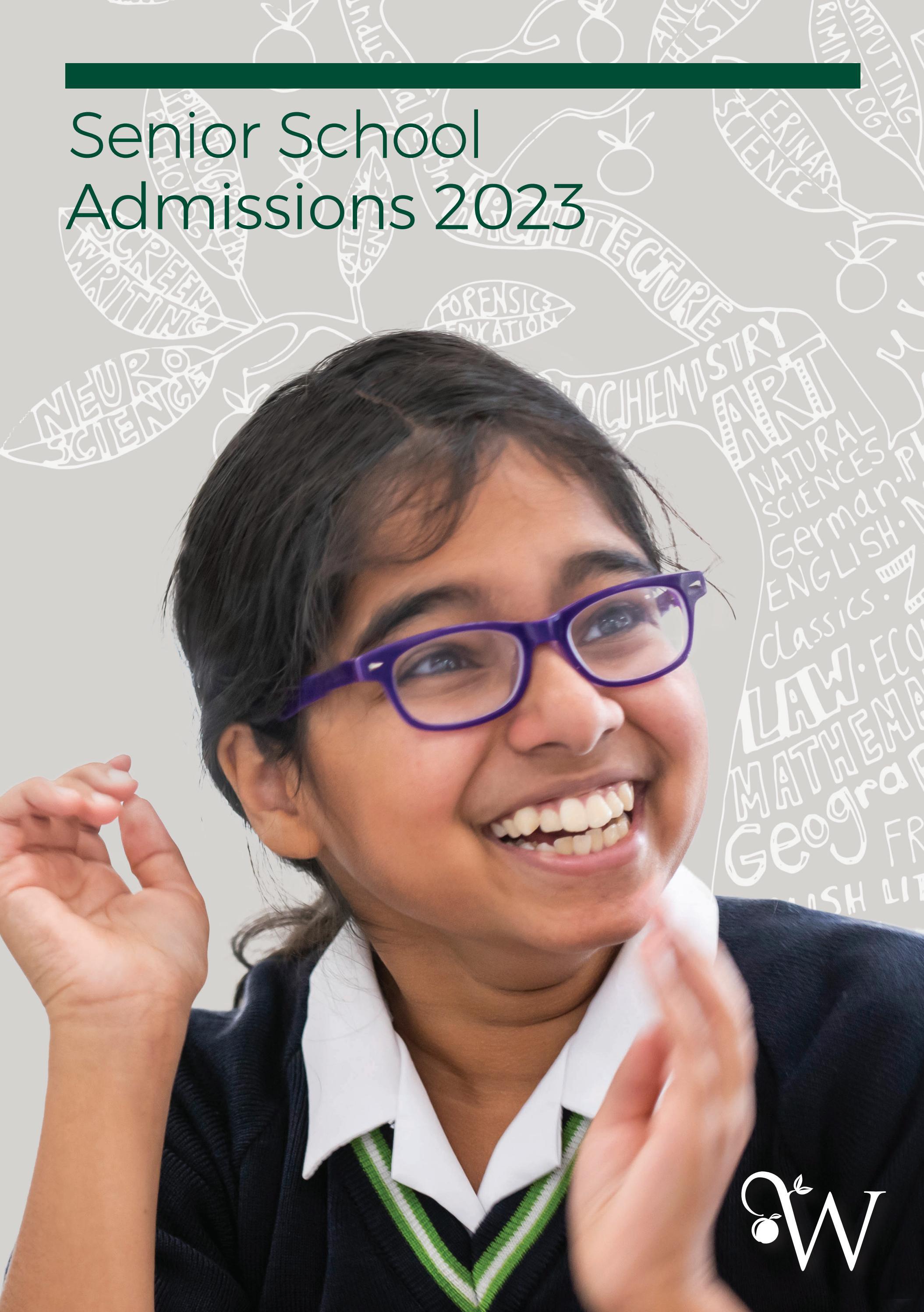 Senior School Admissions Booklet 2023 by Wimbledon High School - Issuu