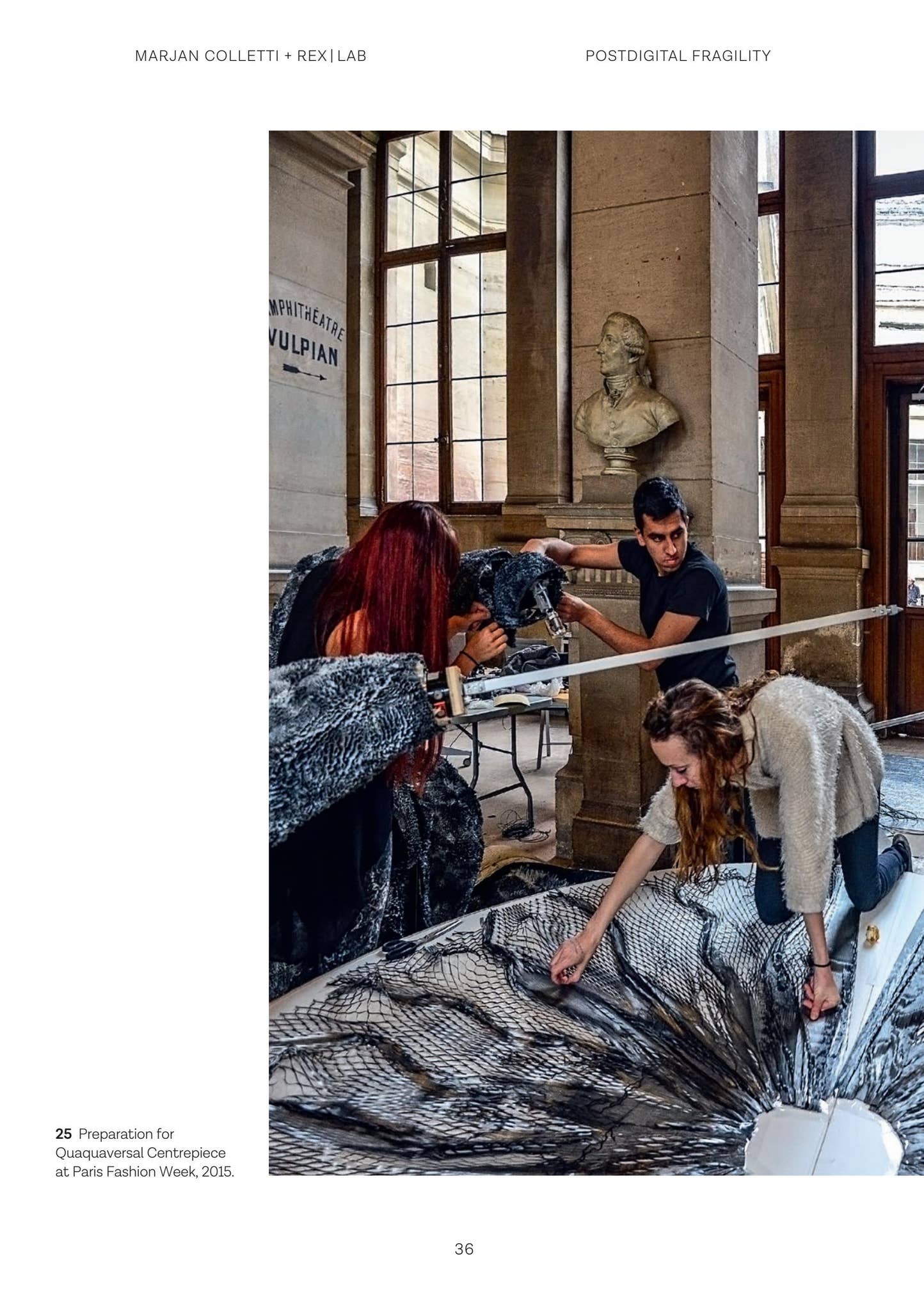 TransDisciplinary PostDigital FrAgility by Marjan Colletti + REX|LAB by ...