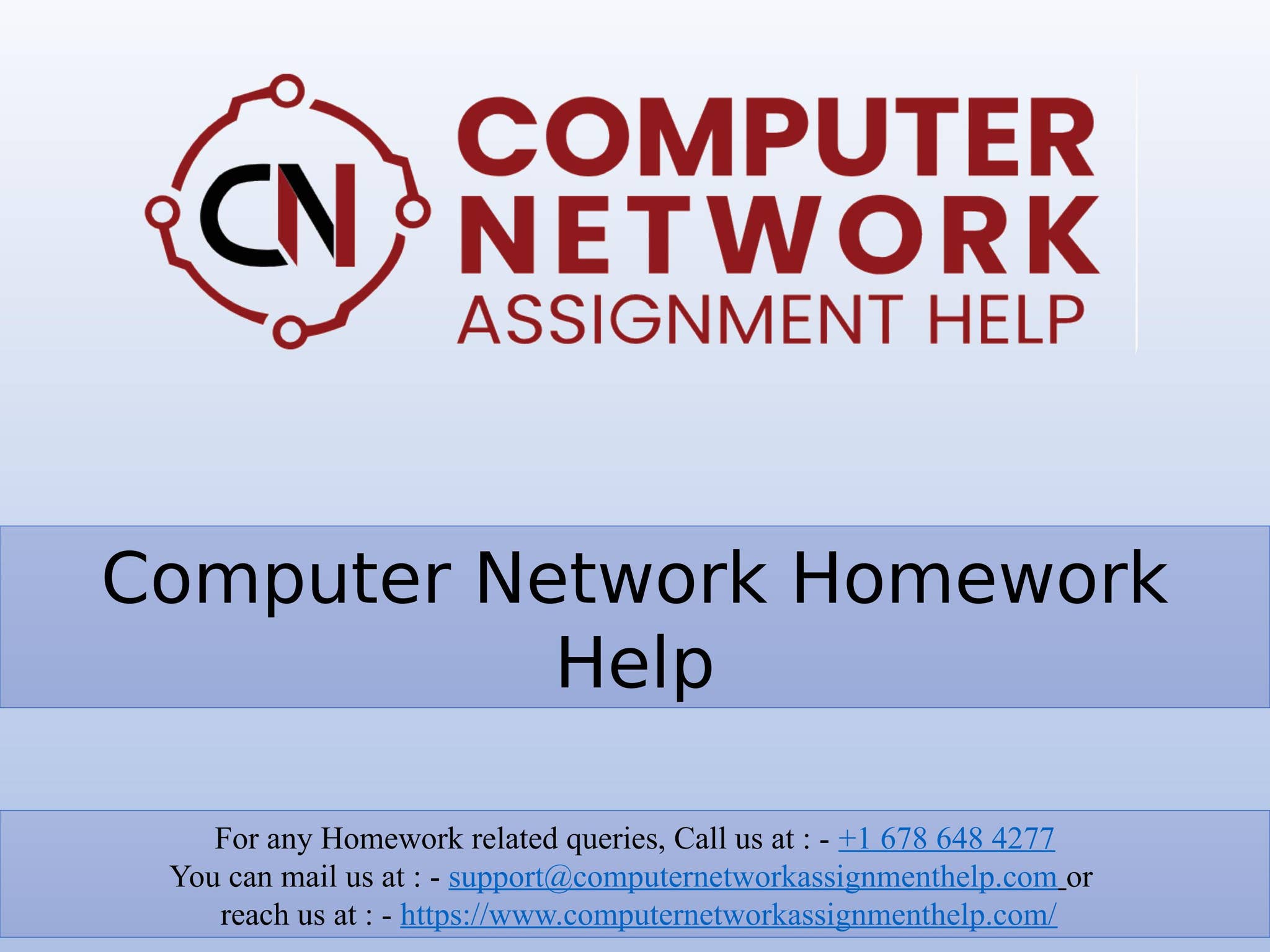Computer Network Homework Help by Computer Network Assignment Help - Issuu