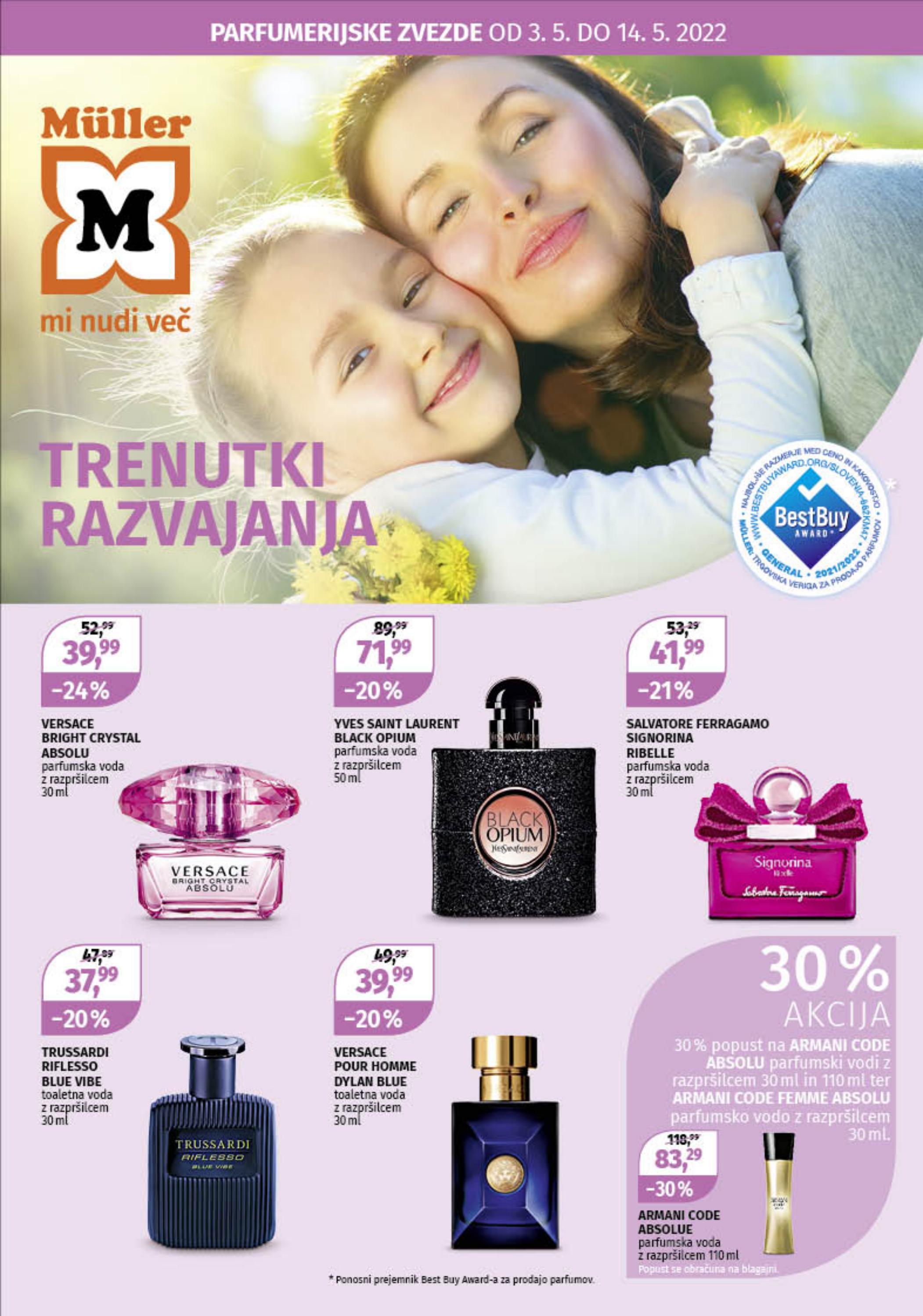 Muller katalog Parfumerija by Vsikatalogi.si - Issuu