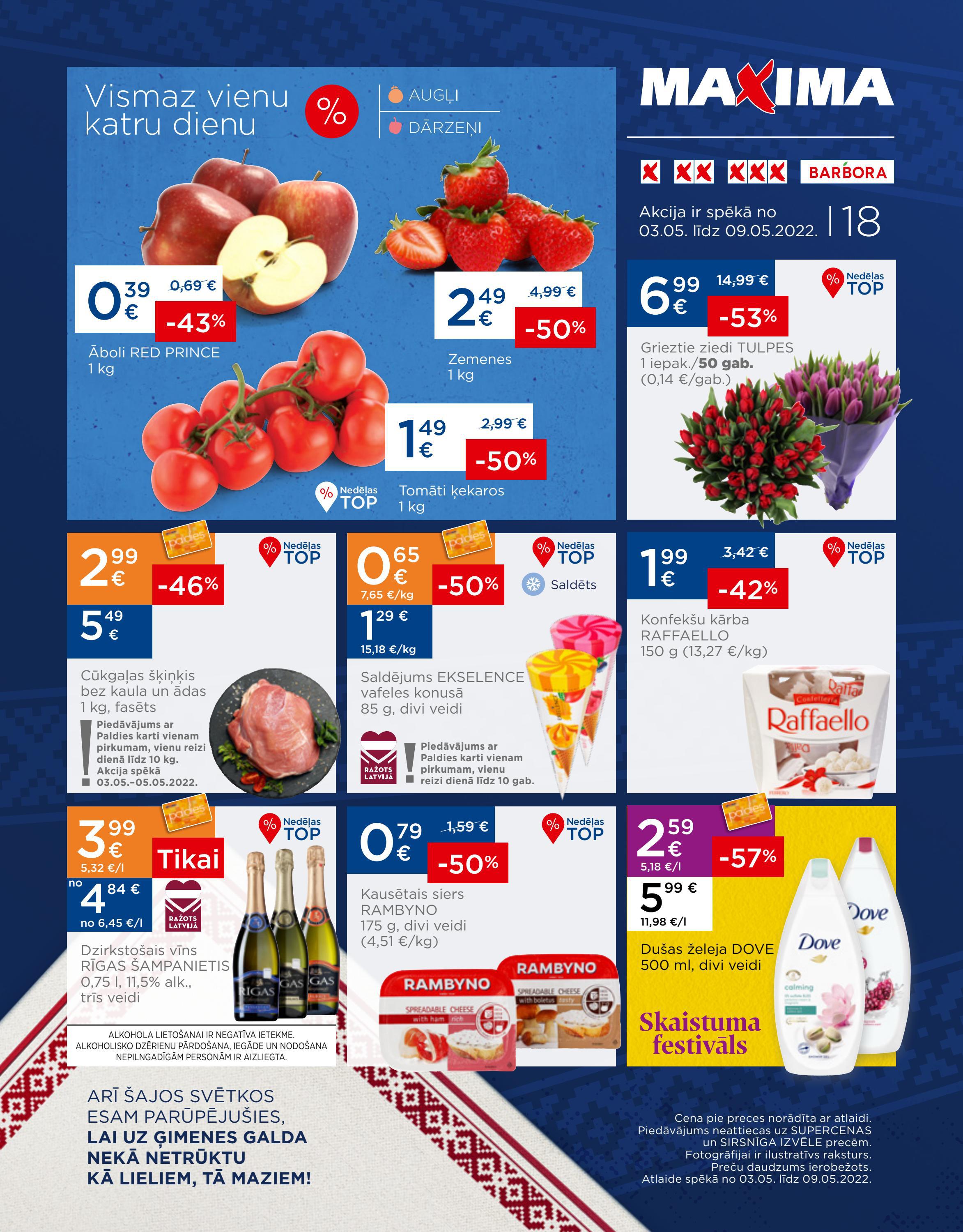 MAXIMA | X XX XXX | 03.-09.05.2022. by Maxima Latvija - Issuu