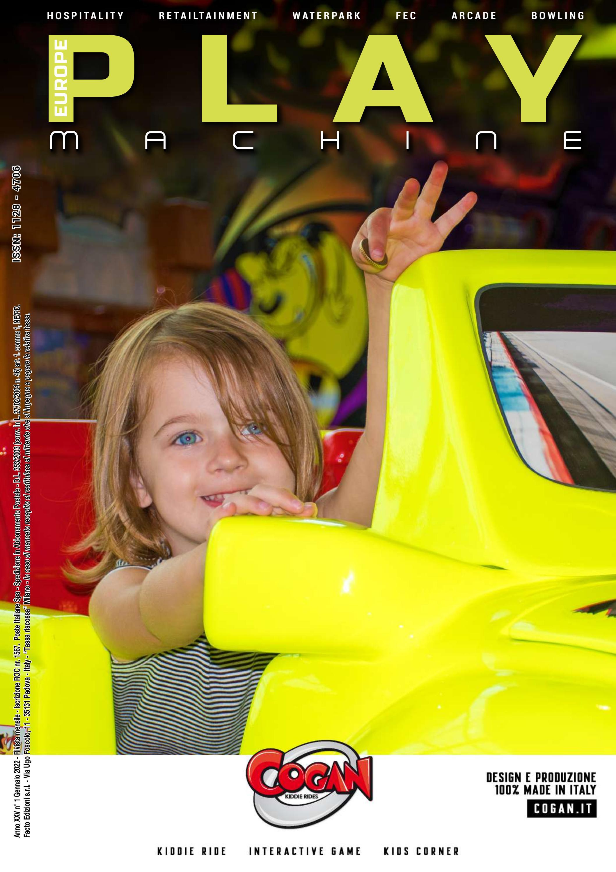 Play Machine Europe Gennaio 2022 by PLAY MACHINE EUROPE - Issuu